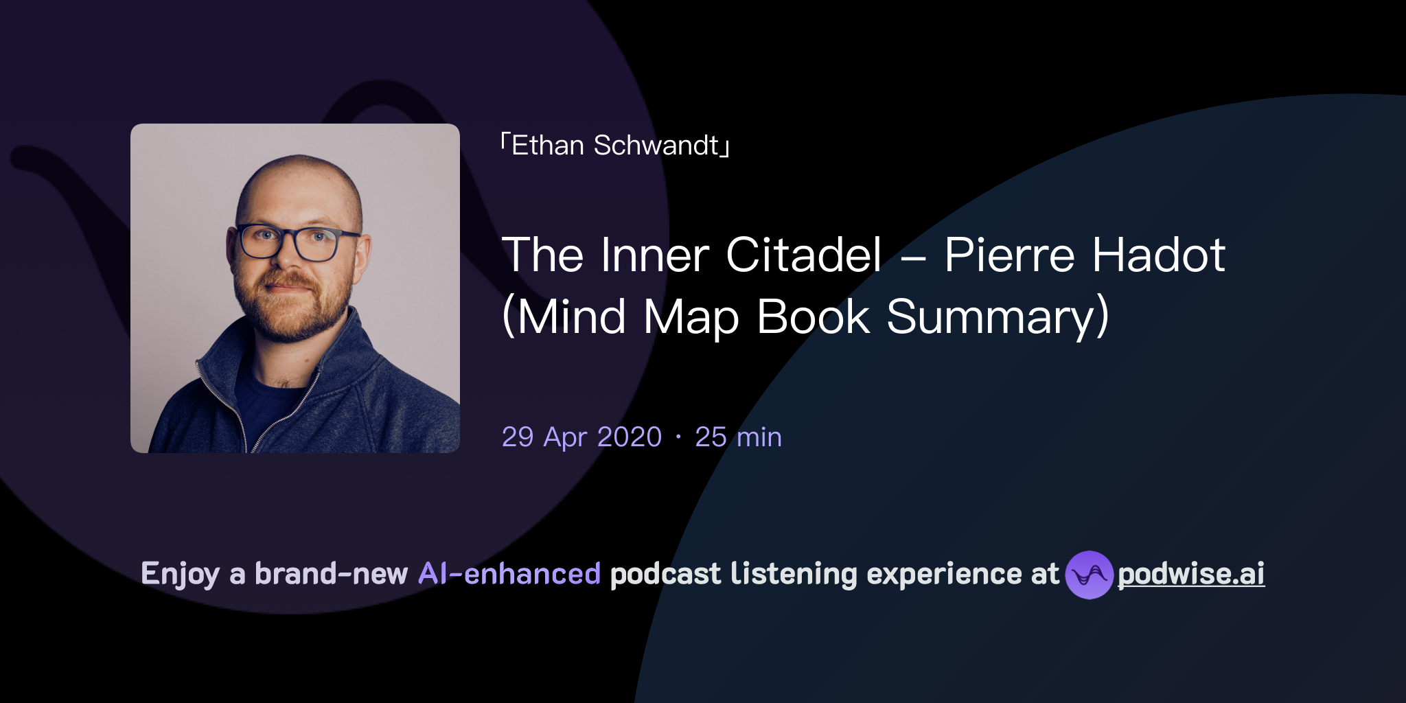 The Inner Citadel - Pierre Hadot (Mind Map Book Summary) | Ethan ...