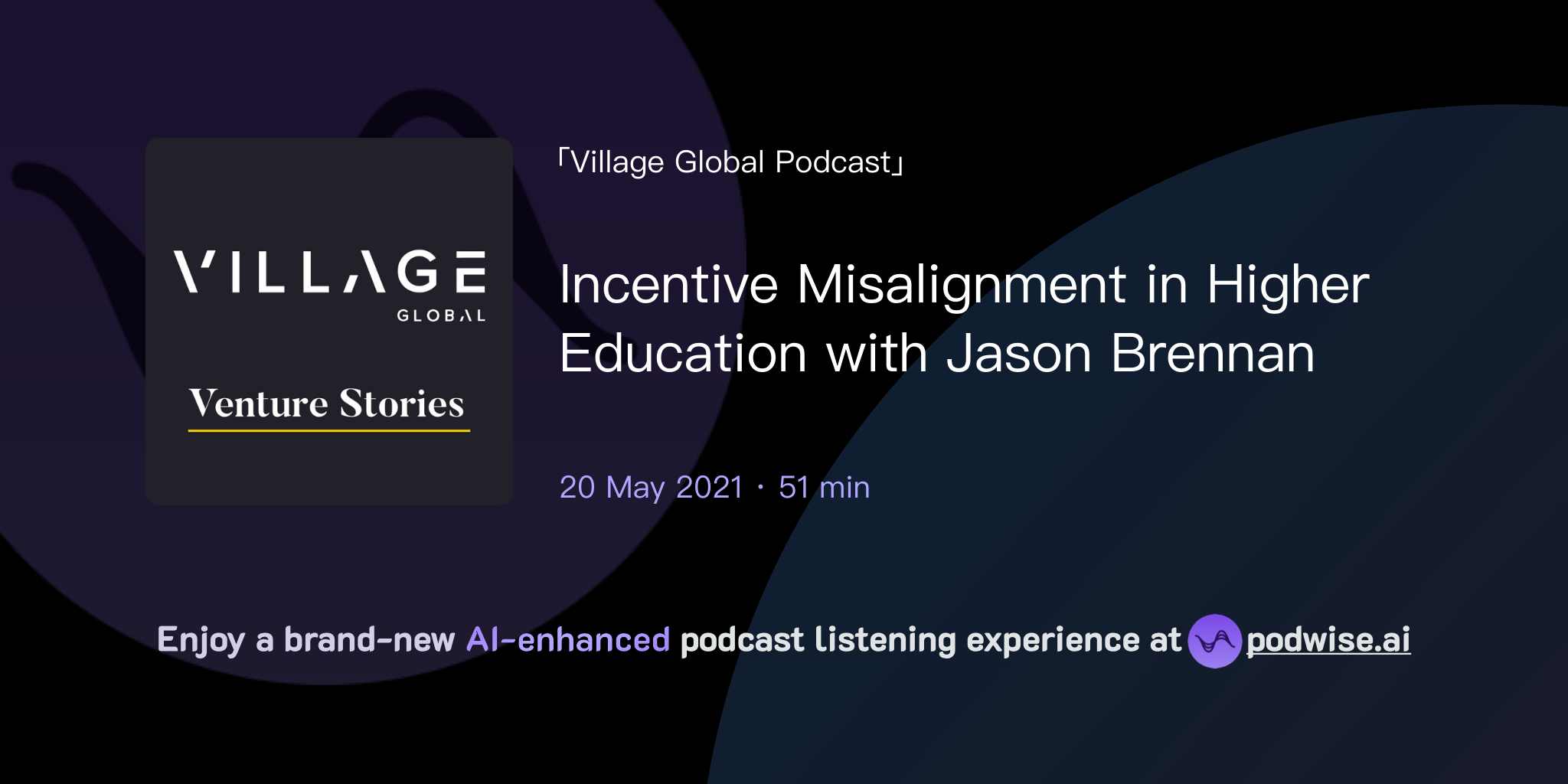 Incentive Misalignment in Higher Education with Jason Brennan | Village ...