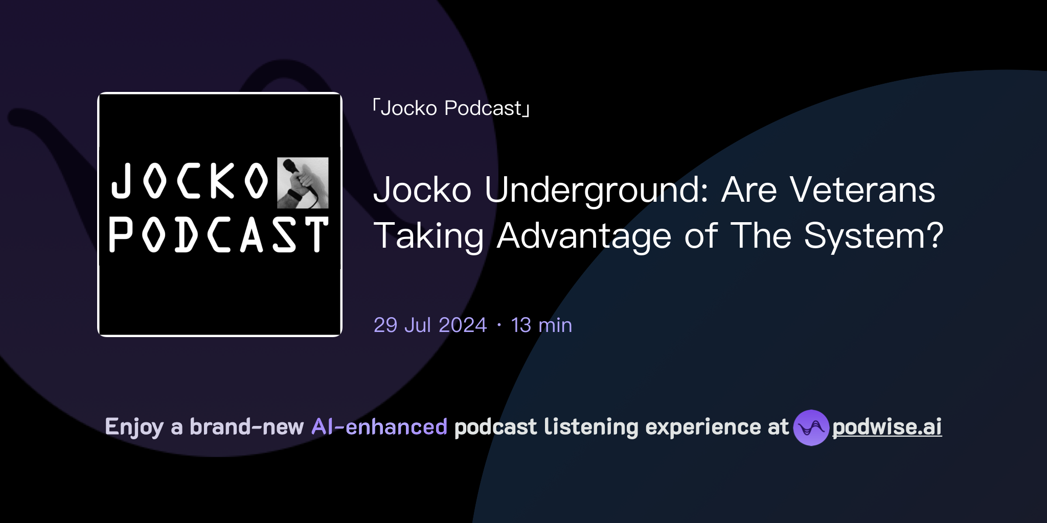 Jocko Underground: Are Veterans Taking Advantage of The System? | Jocko ...