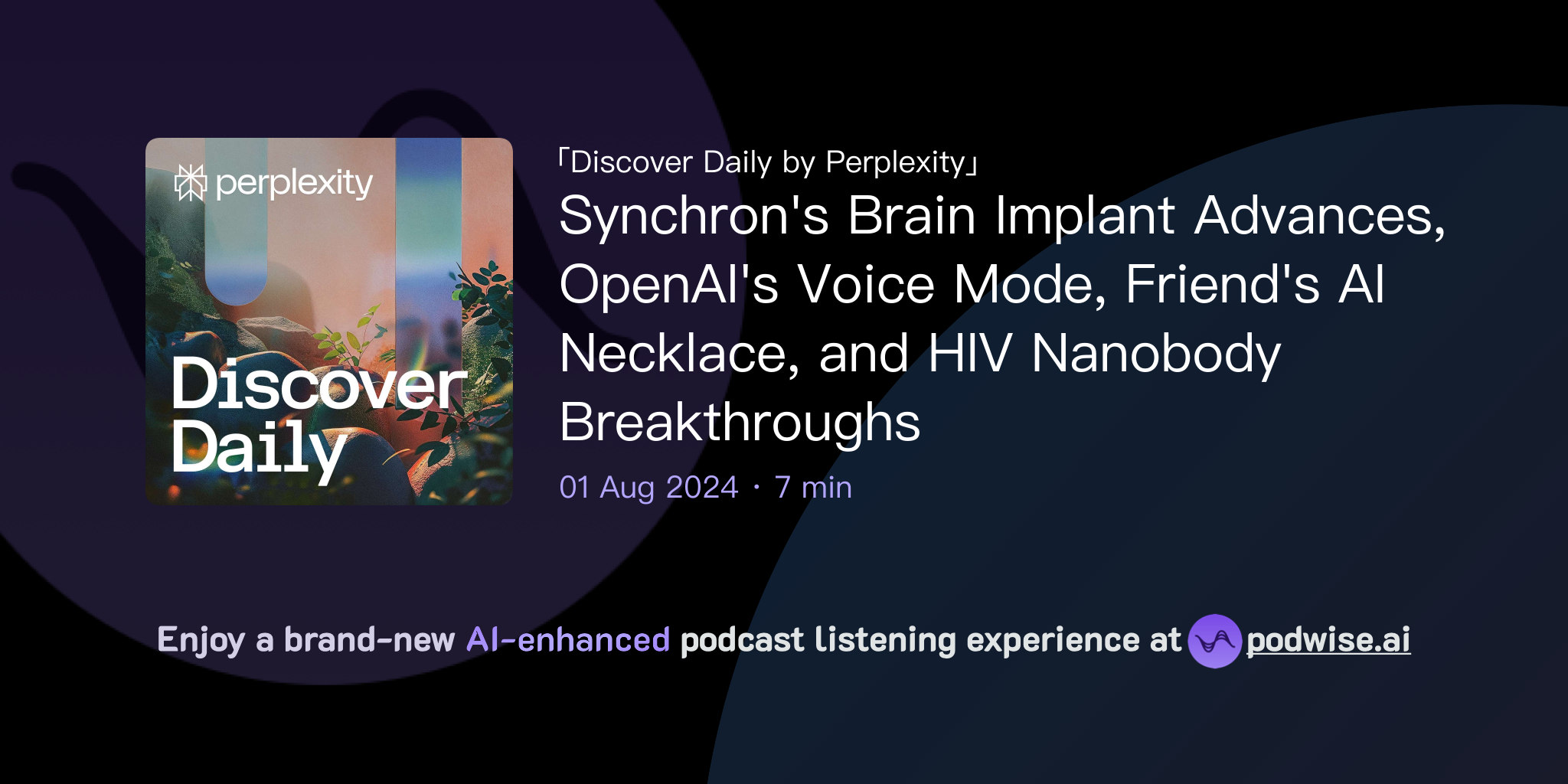 Synchron's Brain Implant Advances, OpenAI's Voice Mode, Friend's AI ...