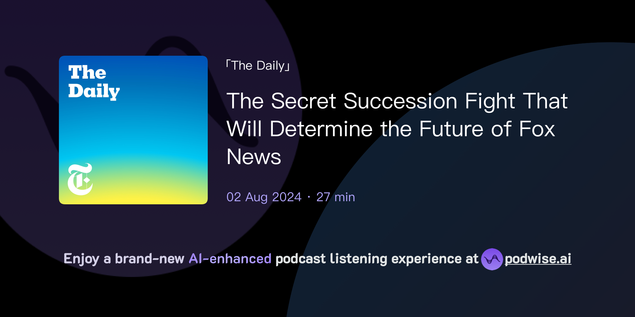 The Secret Succession Fight That Will Determine the Future of Fox News ...