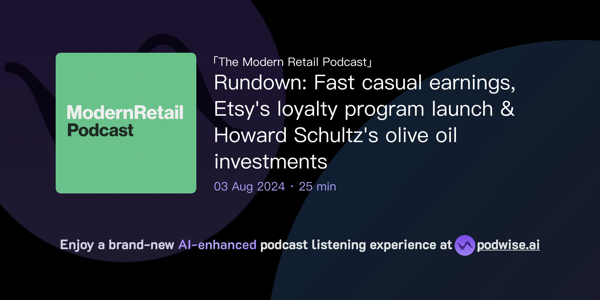 Rundown: Fast casual earnings, Etsy's loyalty program launch & Howard ...