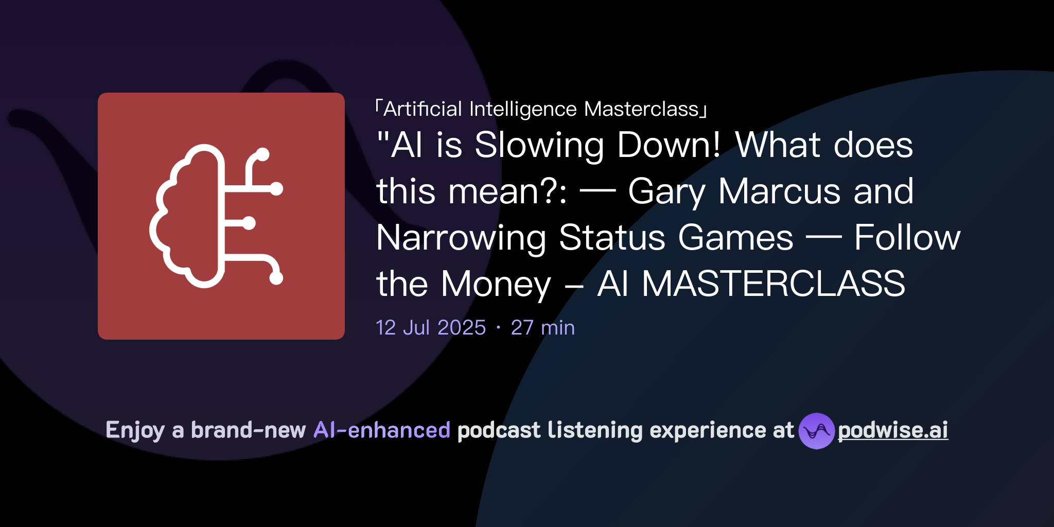 "AI is Slowing Down! What does this mean?: — Gary Marcus and Narrowing ...