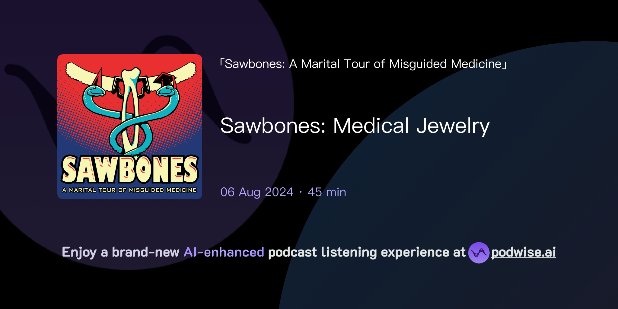 Sawbones: Medical Jewelry | Sawbones: A Marital Tour of Misguided ...