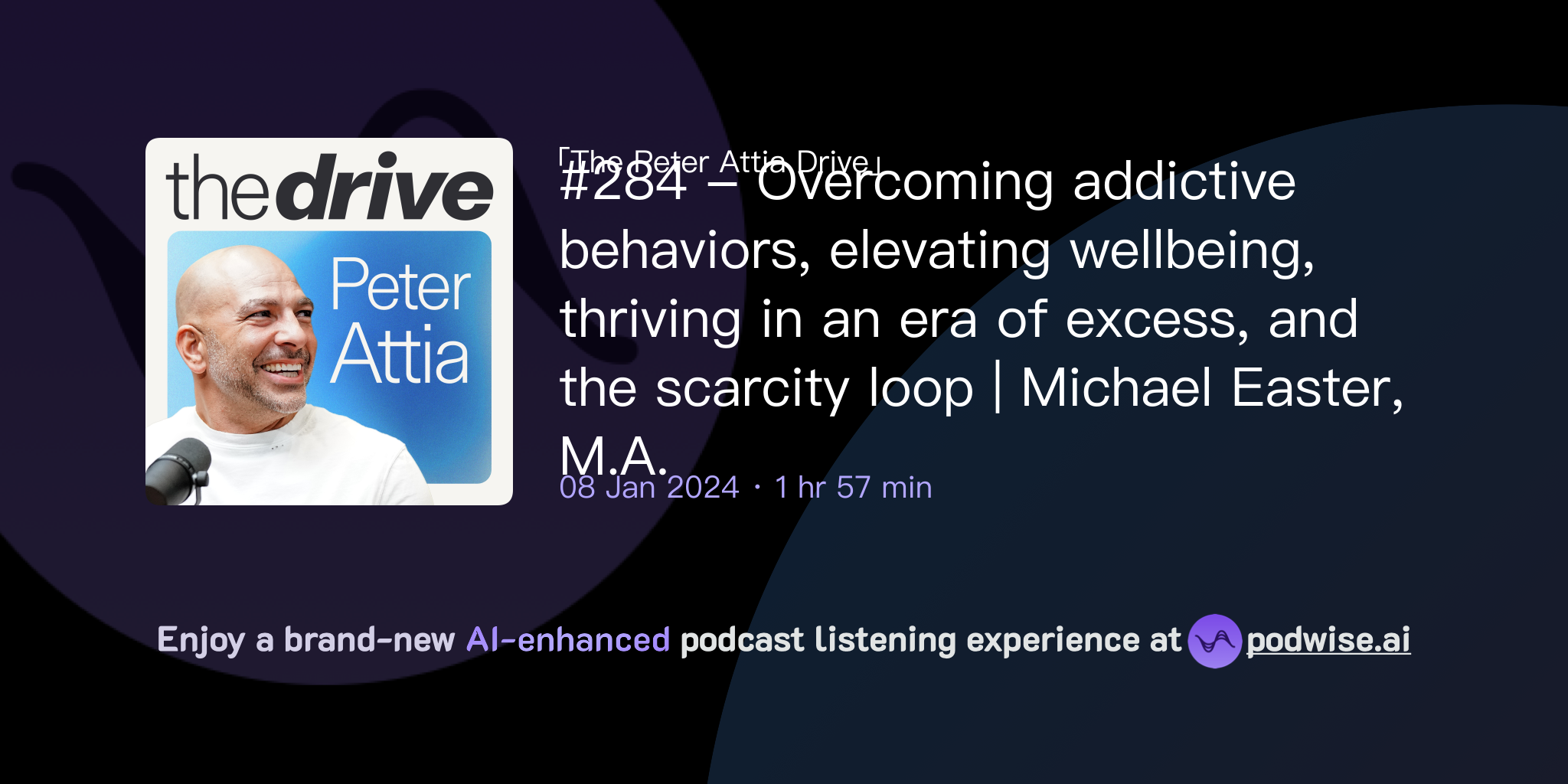 #284 ‒ Overcoming addictive behaviors, elevating wellbeing, thriving in ...