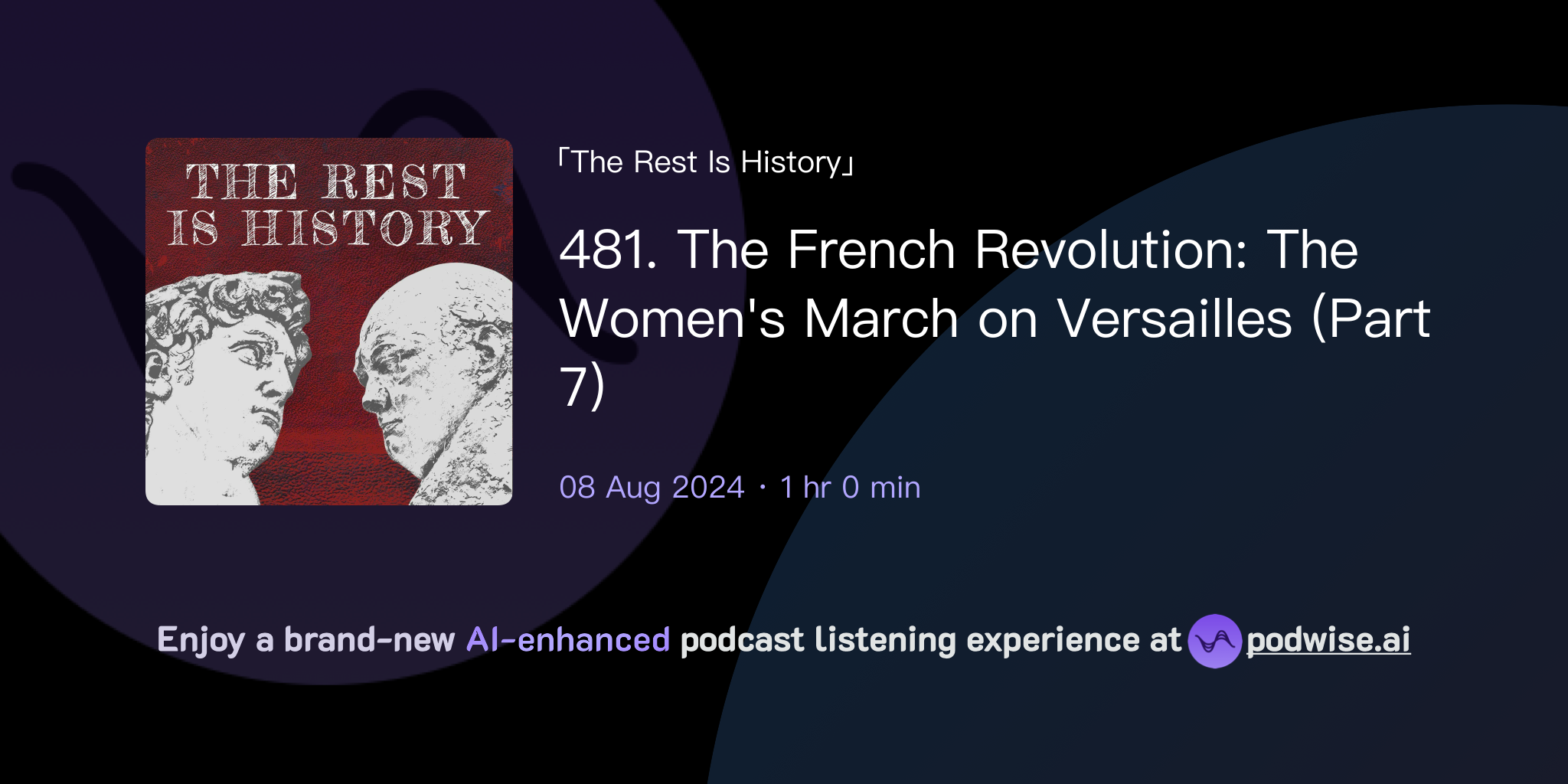 481. The French Revolution: The Women's March on Versailles (Part 7 ...