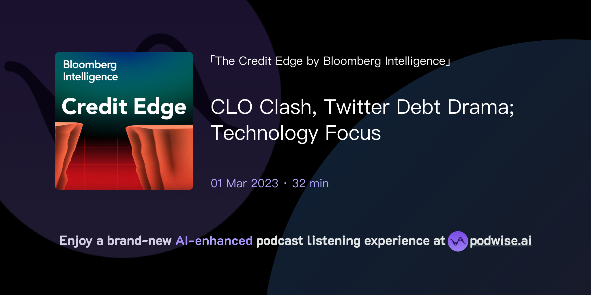 CLO Clash, Twitter Debt Drama; Technology Focus | The Credit Edge by ...