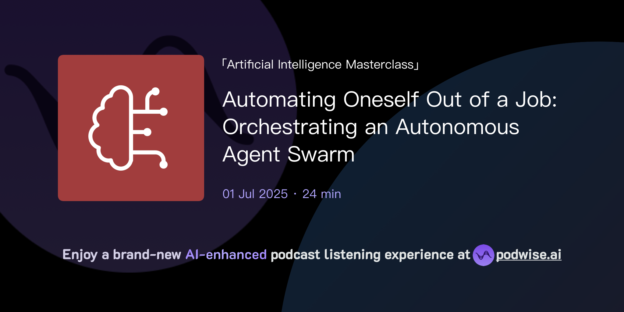 Automating Oneself Out of a Job: Orchestrating an Autonomous Agent Swarm | Artificial ...