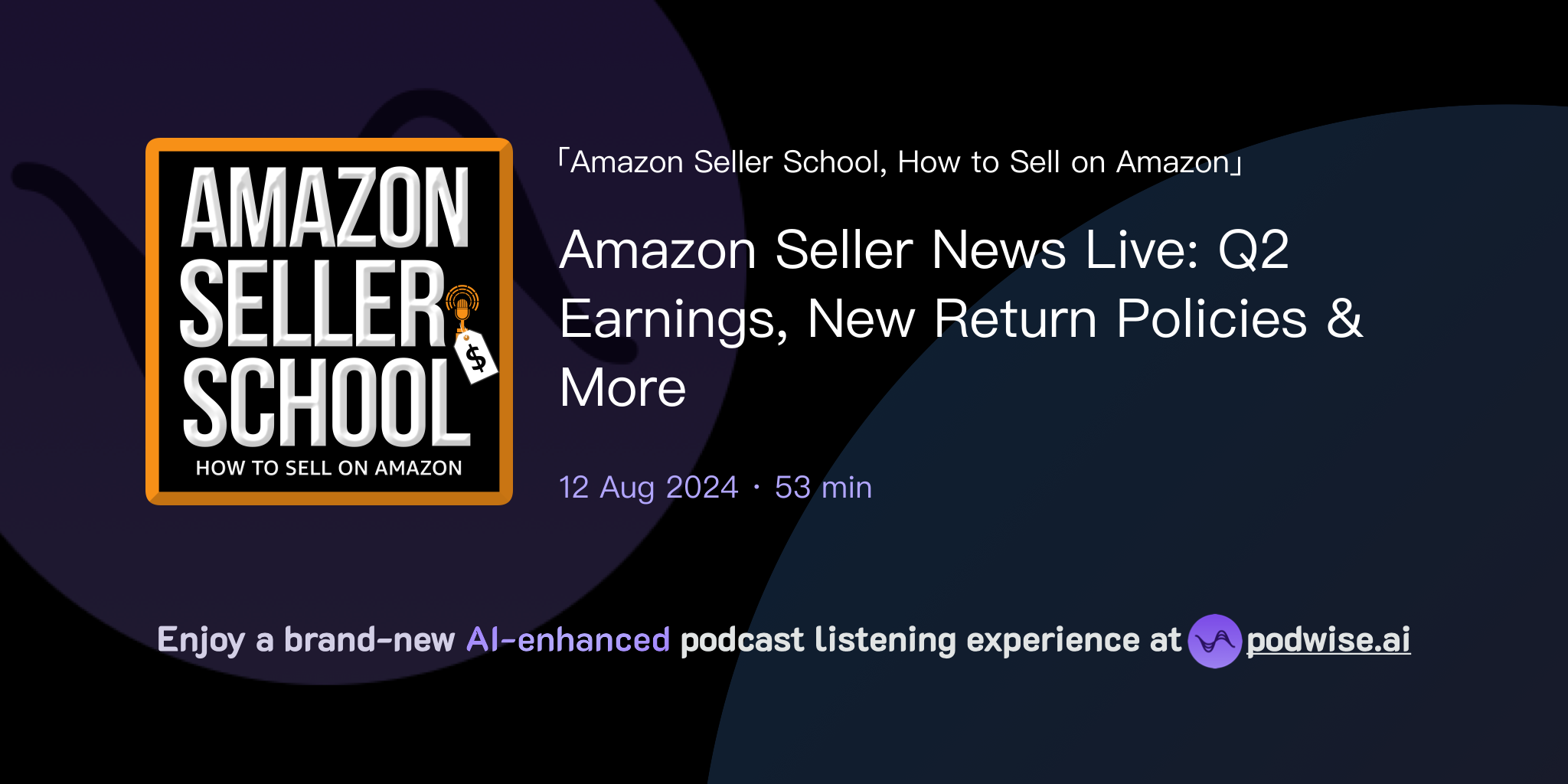 Amazon Seller News Live: Q2 Earnings, New Return Policies & More ...