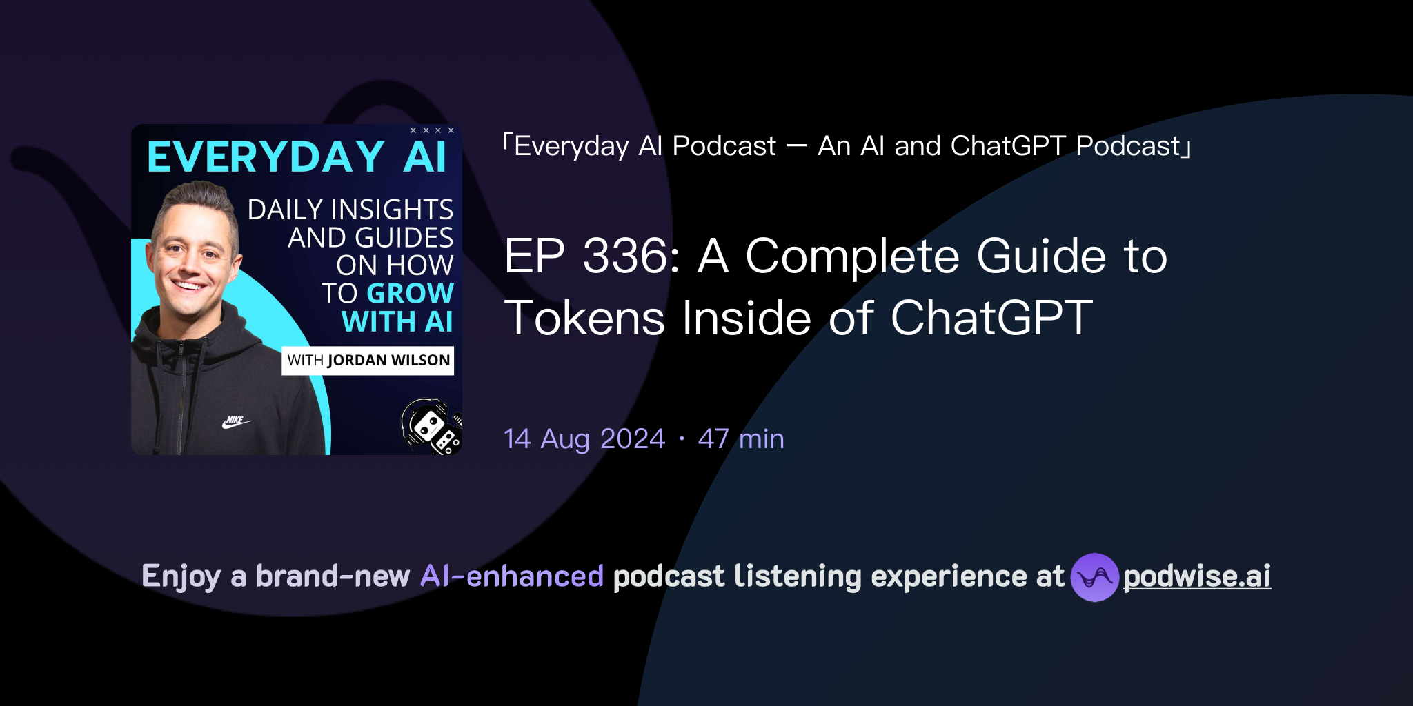 EP 336: A Complete Guide to Tokens Inside of ChatGPT | Everyday AI Podcast – An AI and ChatGPT ...