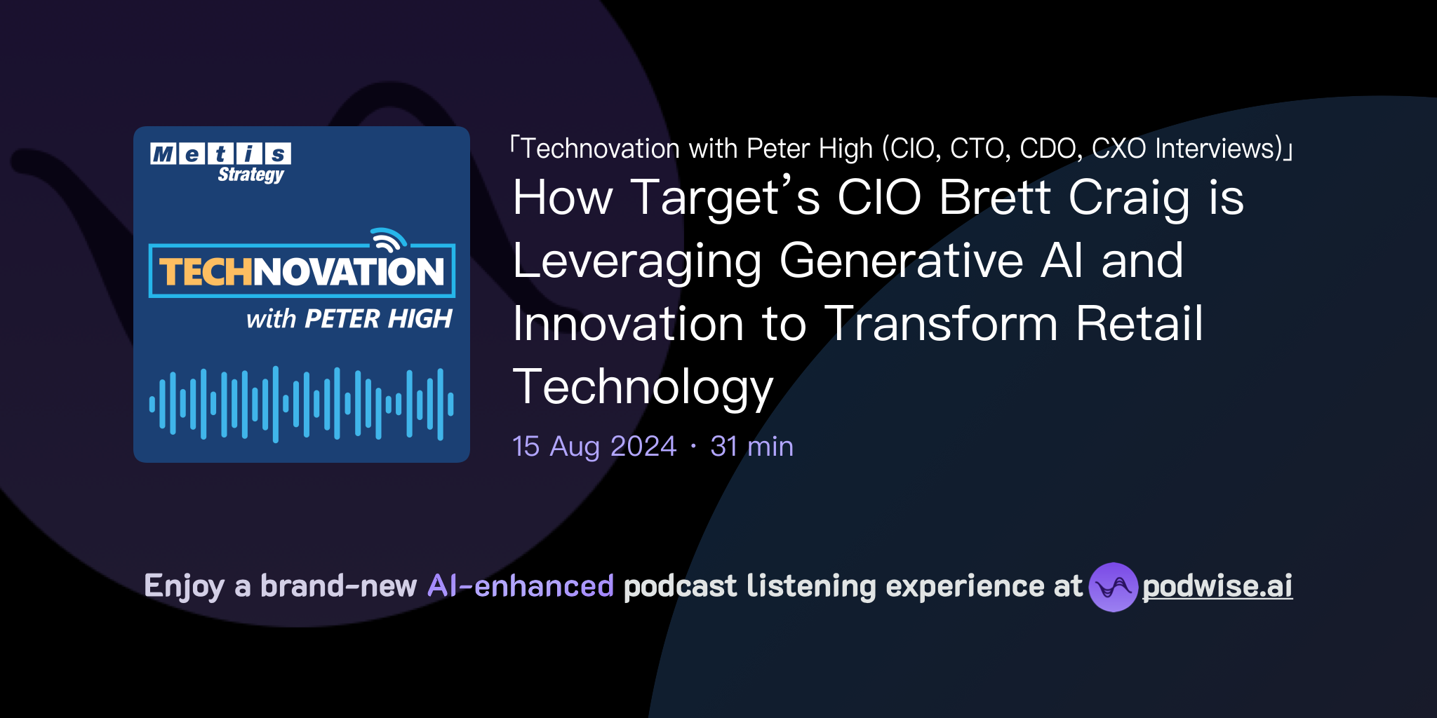 How Target’s CIO Brett Craig is Leveraging Generative AI and Innovation ...