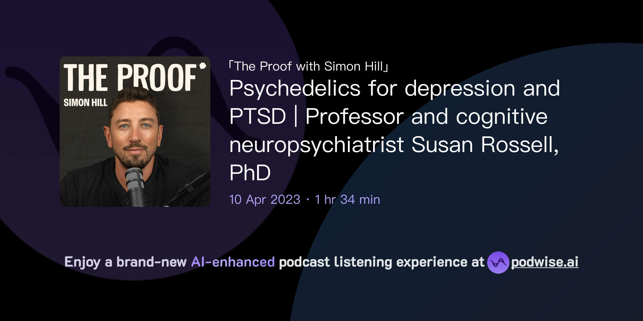 Psychedelics for depression and PTSD | Professor and cognitive ...