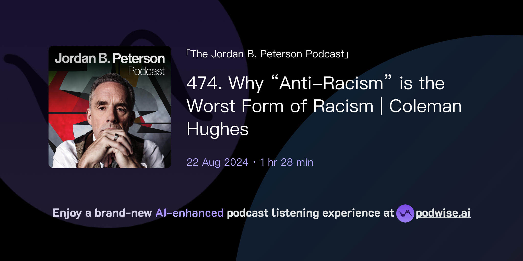 474. Why “Anti-Racism” is the Worst Form of Racism | Coleman Hughes ...