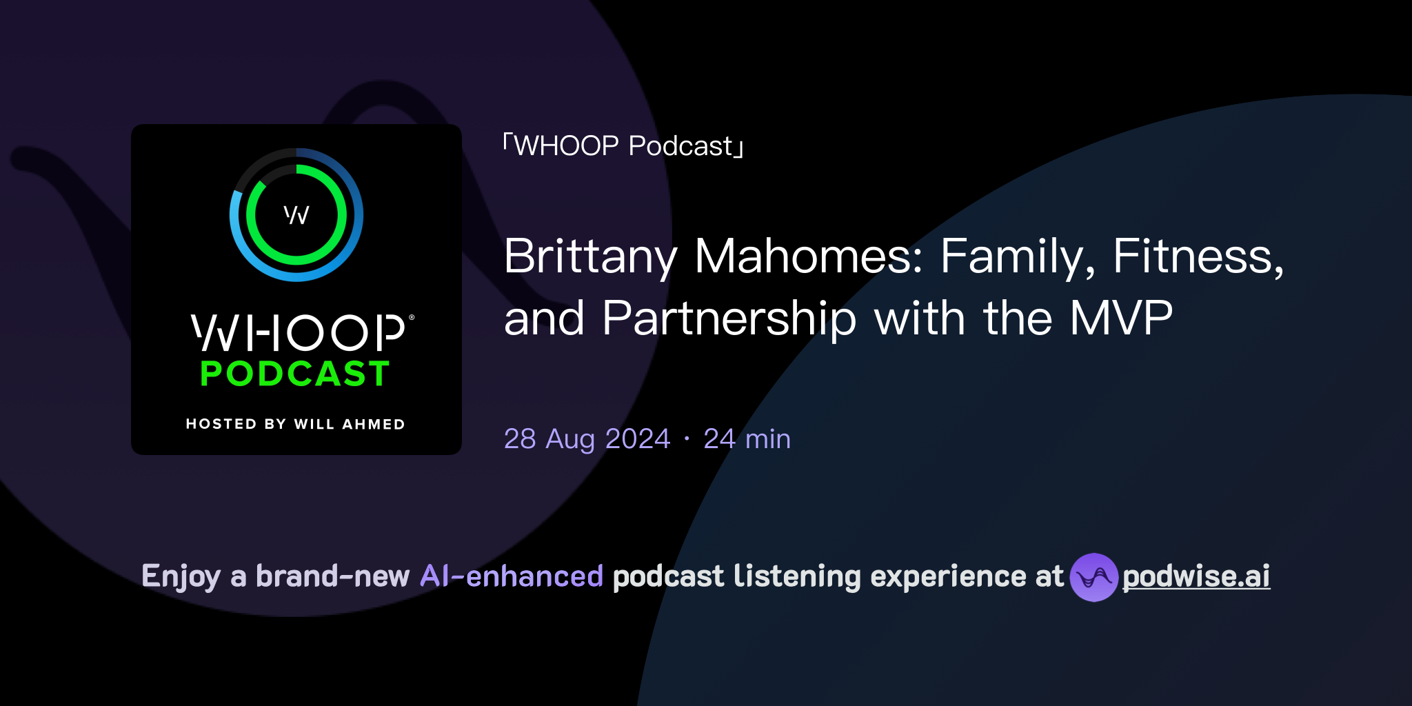 Brittany Mahomes: Family, Fitness, and Partnership with the MVP | WHOOP ...