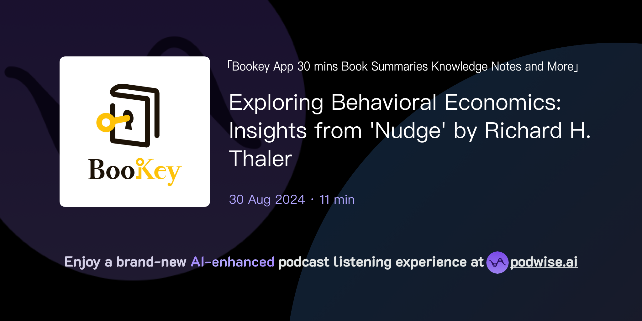 Exploring Behavioral Economics: Insights from 'Nudge' by Richard H. Thaler | Bookey App 30 mins ...