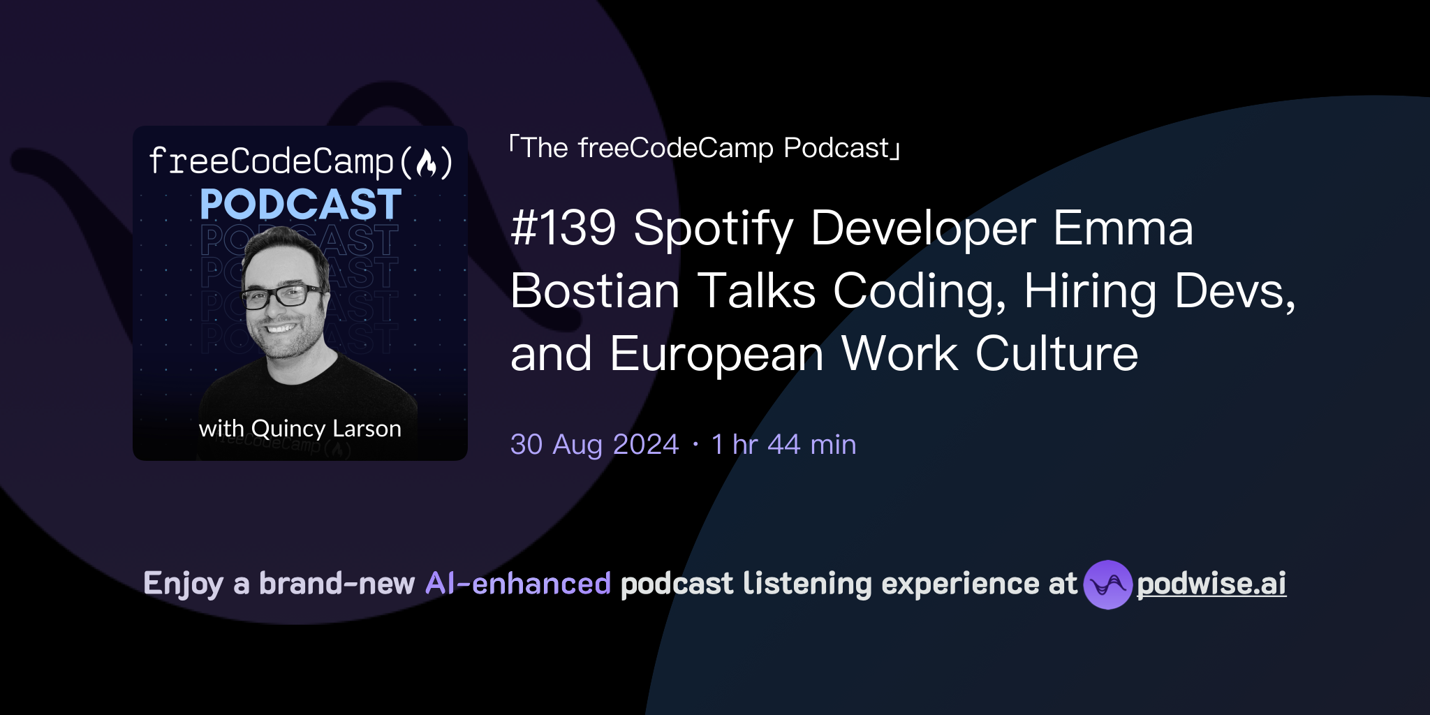 #139 Spotify Developer Emma Bostian Talks Coding, Hiring Devs, and European Work Culture | The ...