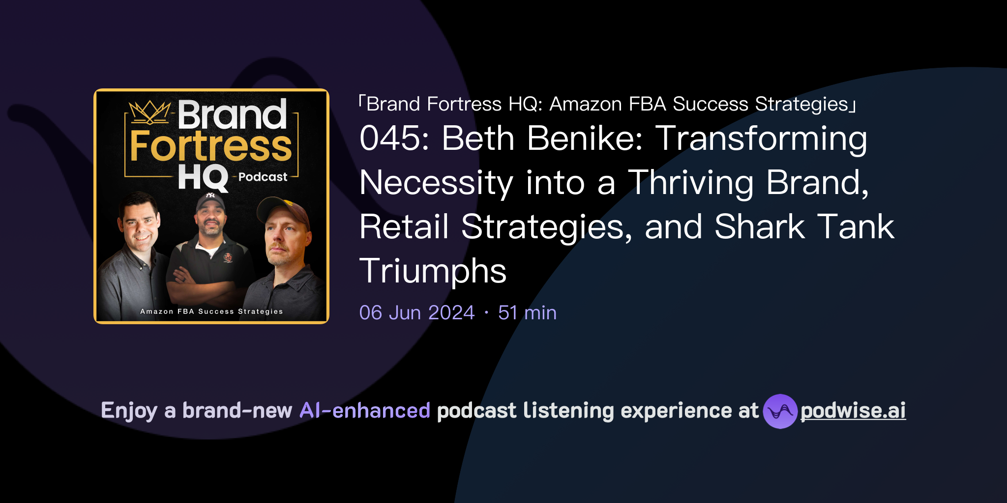 045: Beth Benike: Transforming Necessity into a Thriving Brand, Retail ...