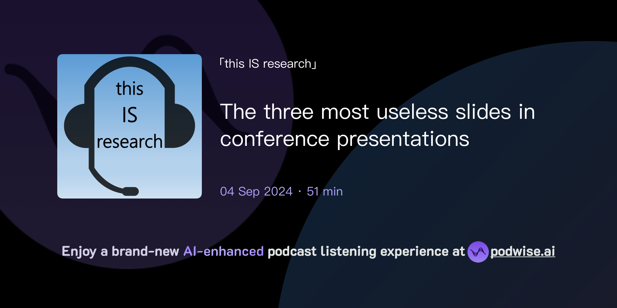The three most useless slides in conference presentations | this IS ...