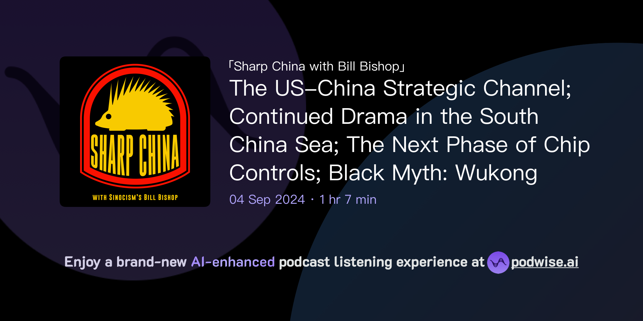 The US-China Strategic Channel; Continued Drama in the South China Sea ...