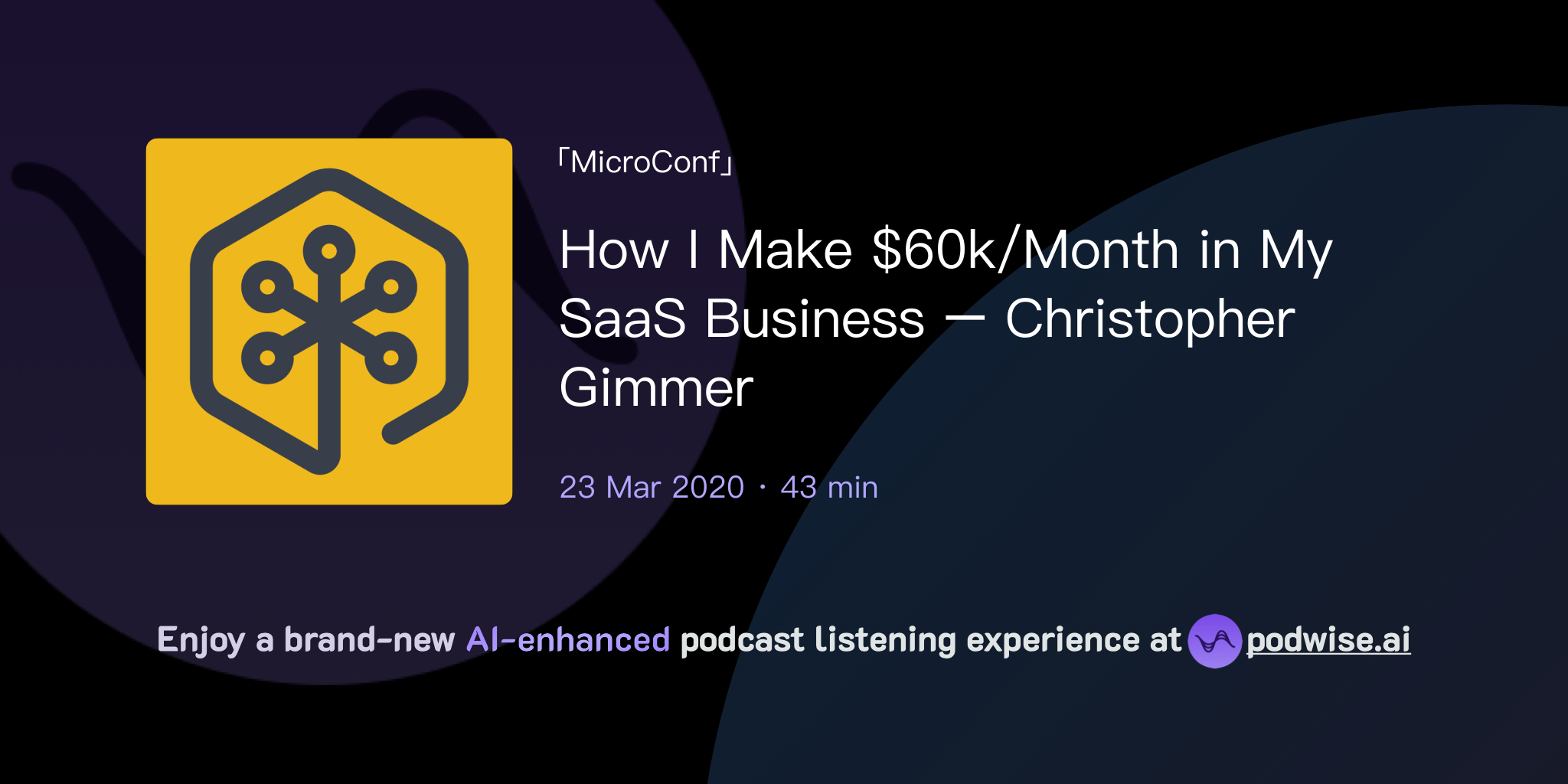 How I Make $60k/Month in My SaaS Business – Christopher Gimmer ...