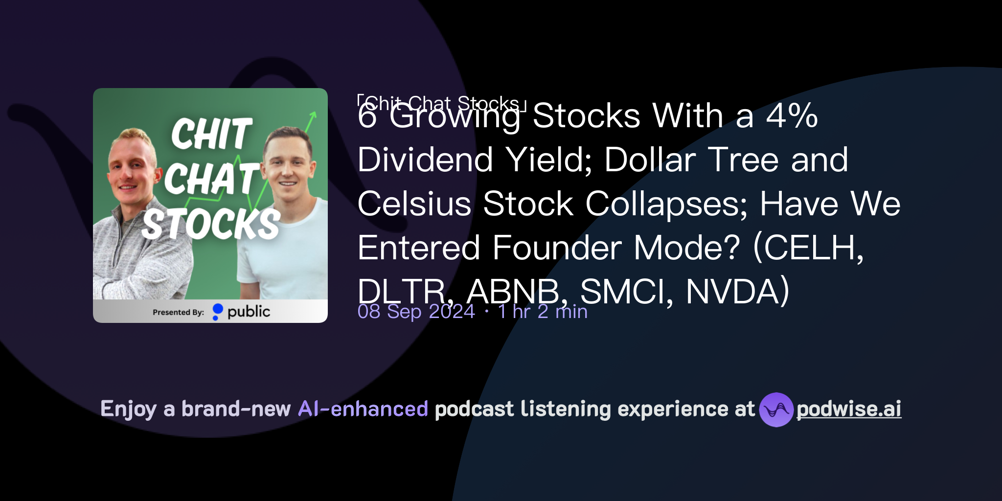 6 Growing Stocks With a 4% Dividend Yield; Dollar Tree and Celsius ...