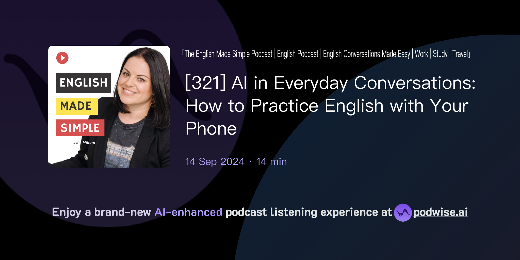 [321] AI in Everyday Conversations: How to Practice English with Your Phone | The English Made ...