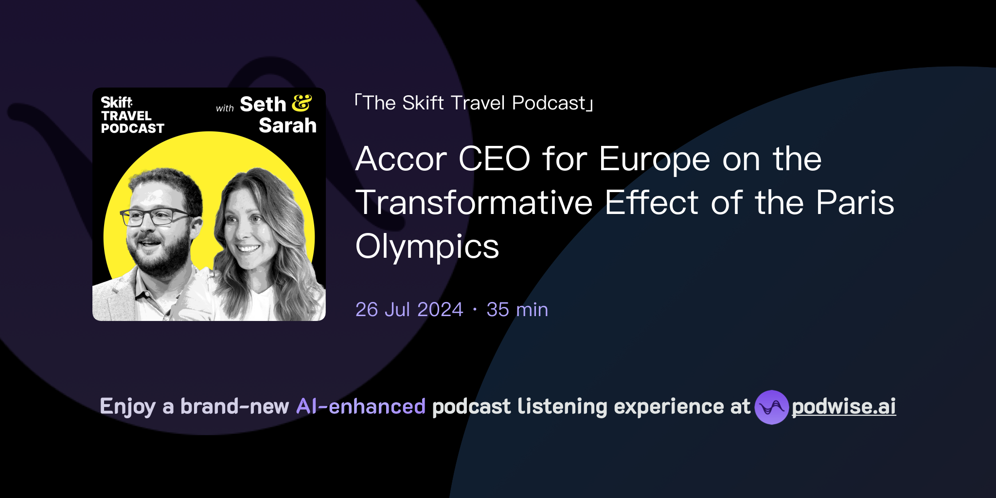 Accor CEO for Europe on the Transformative Effect of the Paris Olympics ...