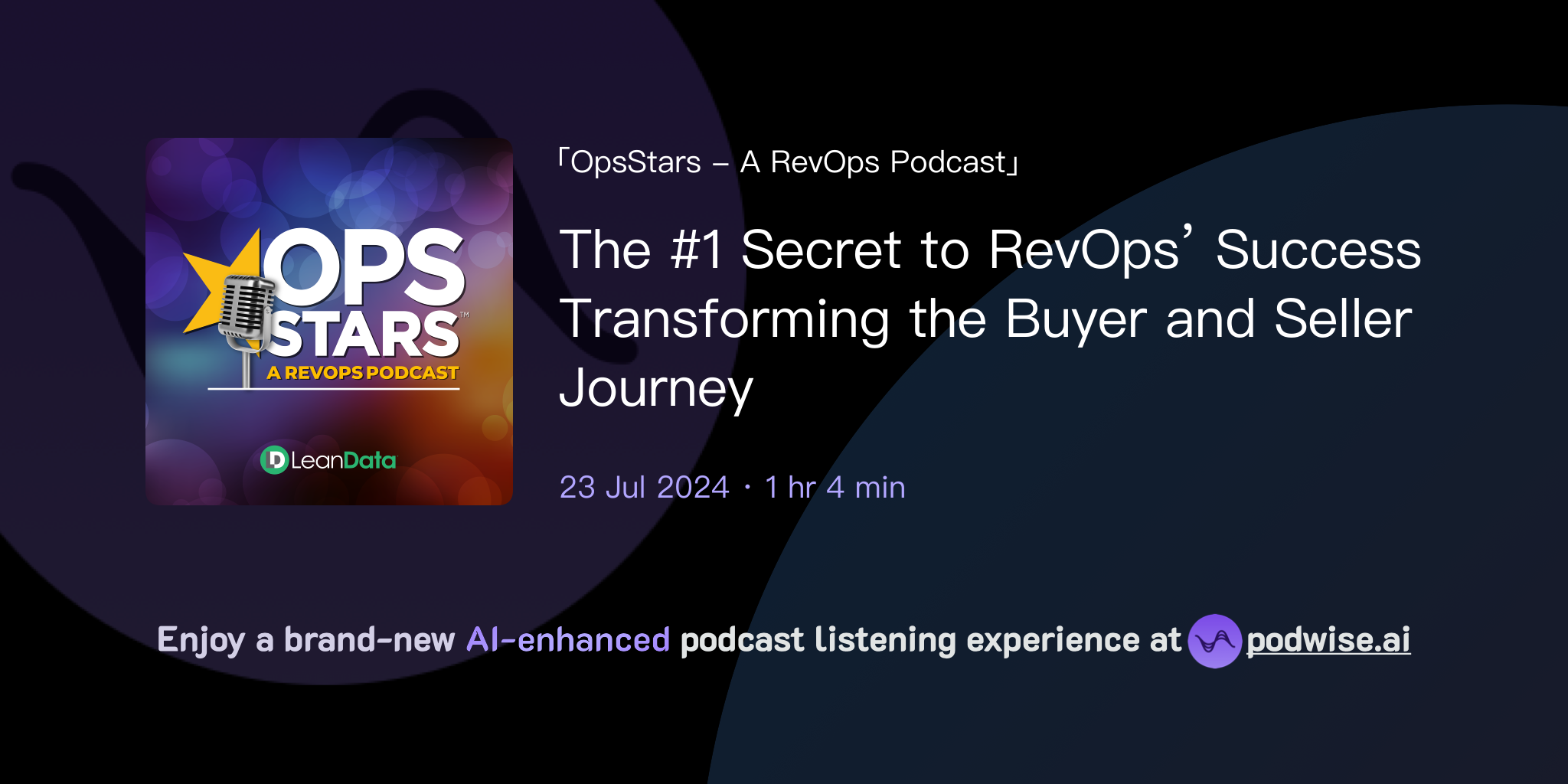 The #1 Secret to RevOps’ Success Transforming the Buyer and Seller ...