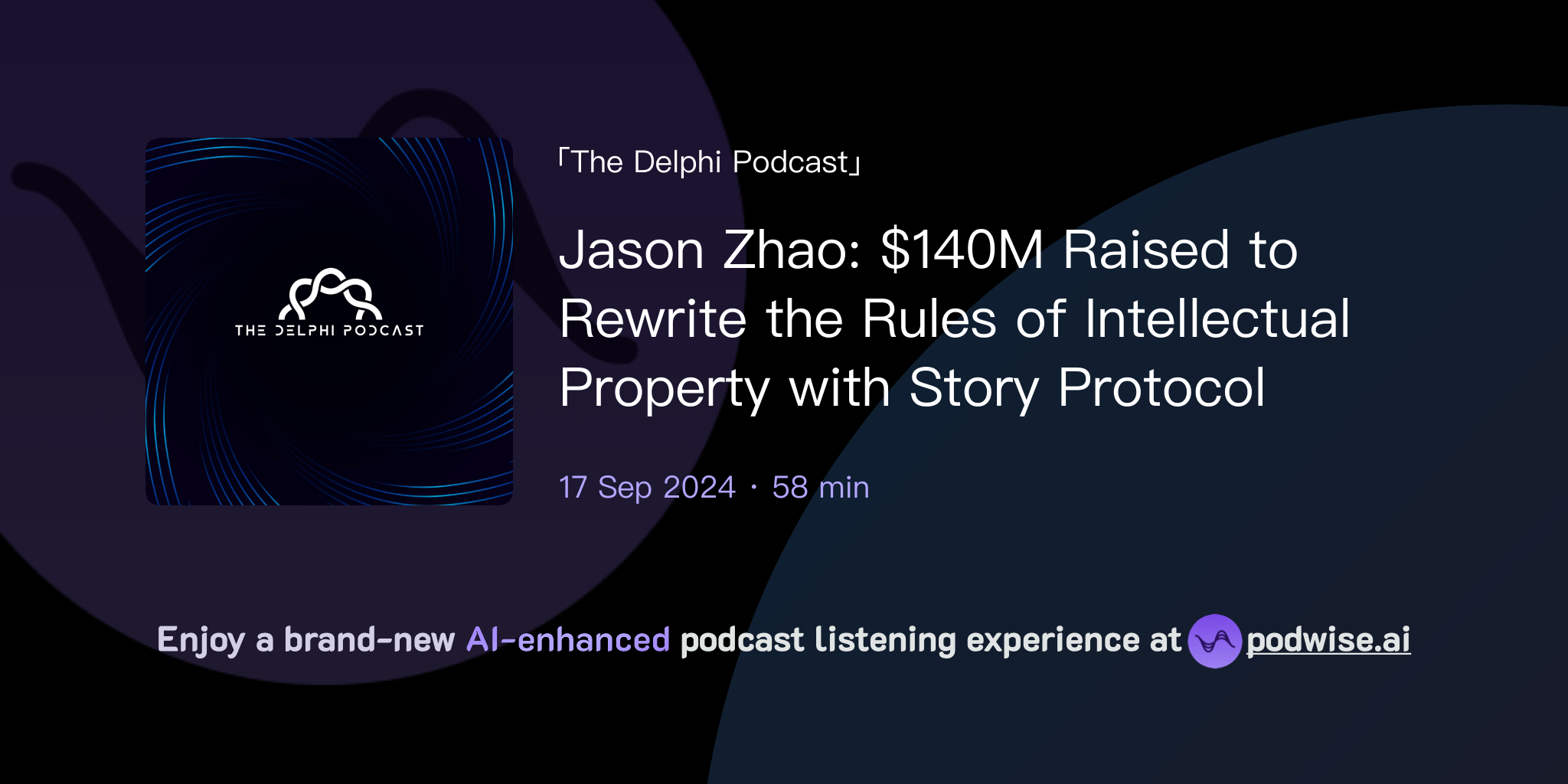 Jason Zhao: $140M Raised to Rewrite the Rules of Intellectual Property ...