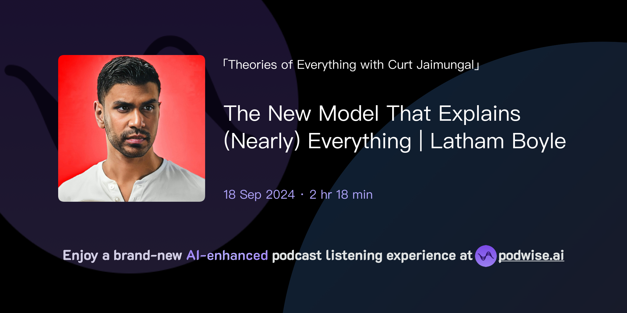 The New Model That Explains (Nearly) Everything | Latham Boyle ...