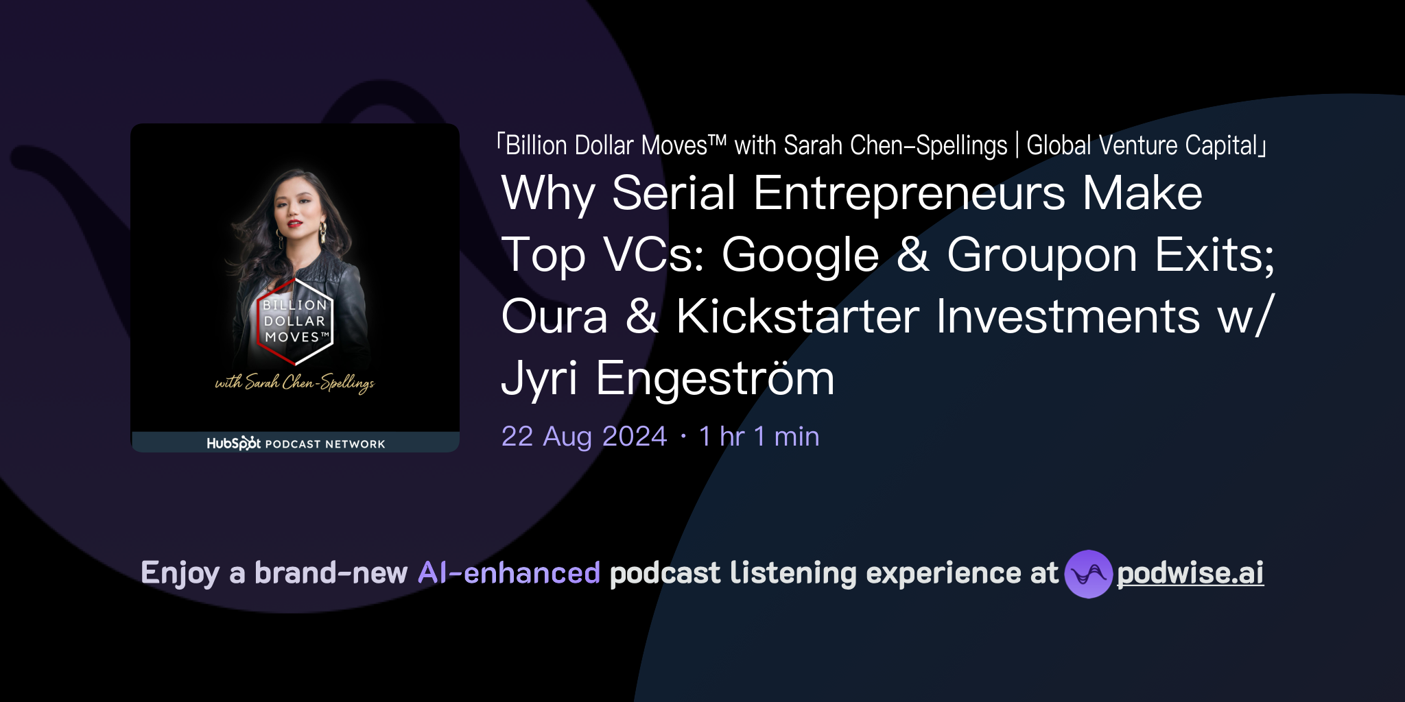 Why Serial Entrepreneurs Make Top VCs: Google & Groupon Exits; Oura ...