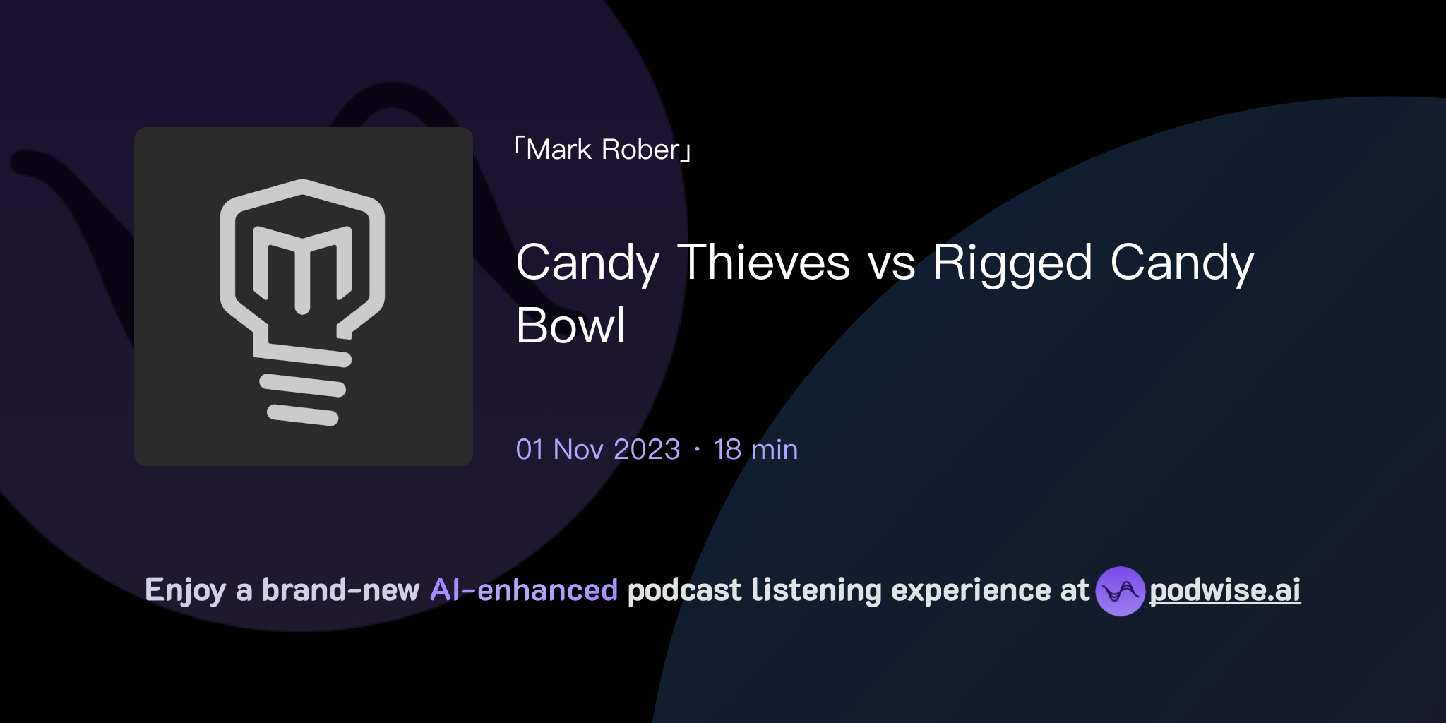 Candy Thieves vs Rigged Candy Bowl | Mark Rober | Podwise