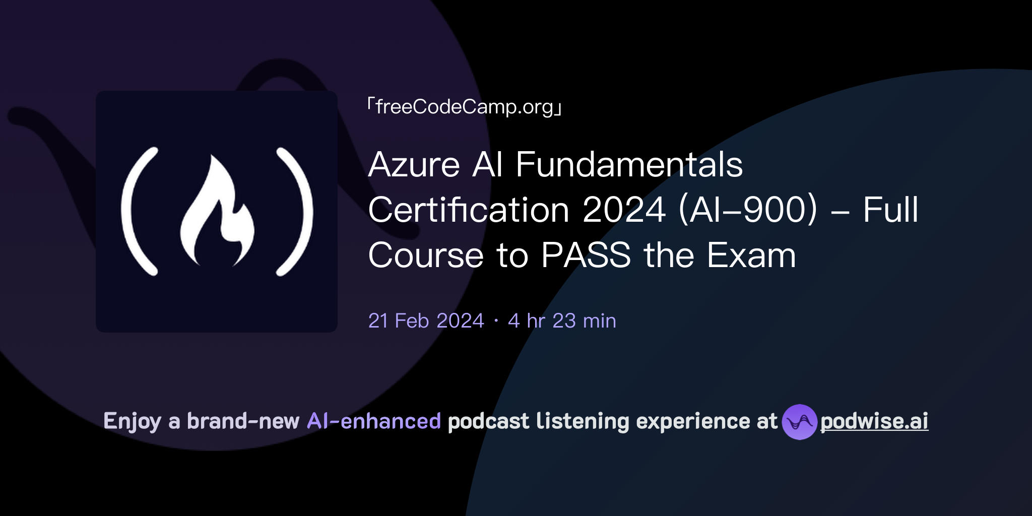 Azure AI Fundamentals Certification 2024 (AI-900) - Full Course to PASS the Exam | freeCodeCamp ...
