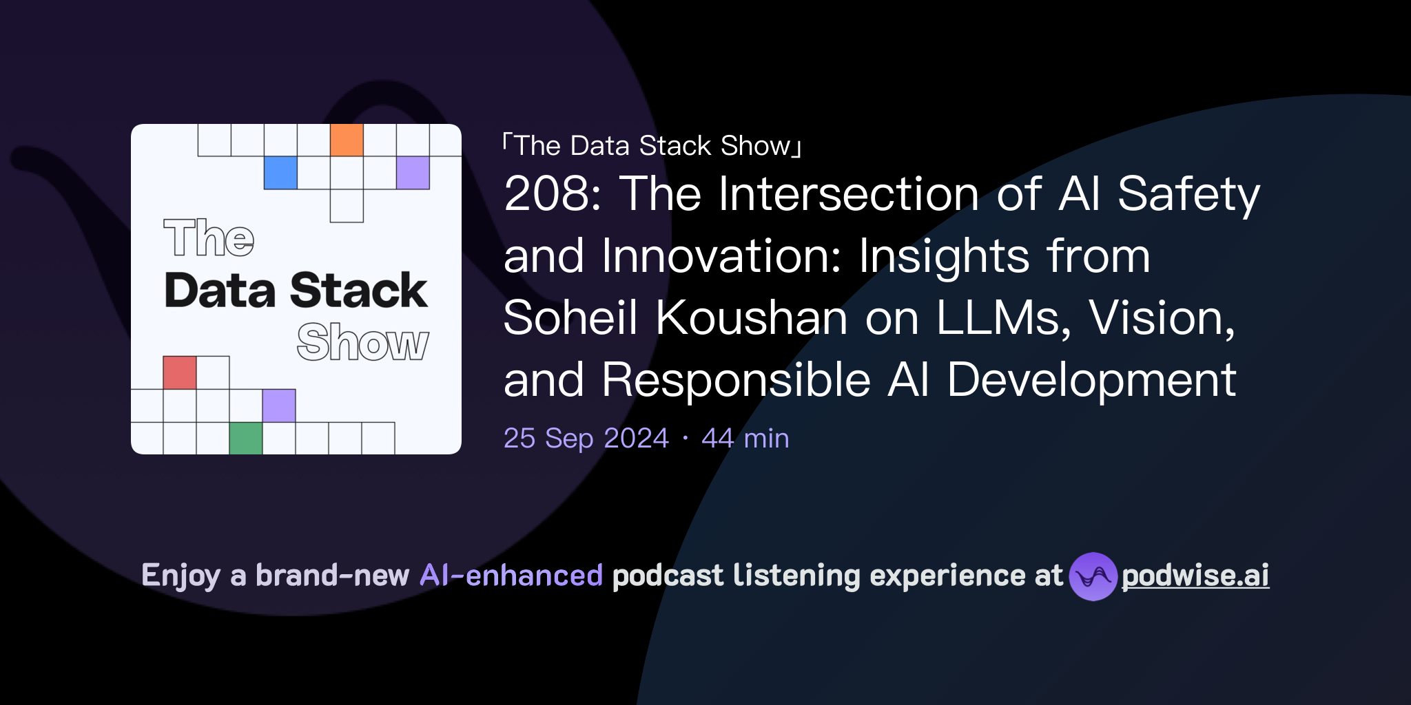 208: The Intersection of AI Safety and Innovation: Insights from Soheil Koushan on LLMs, Vision ...