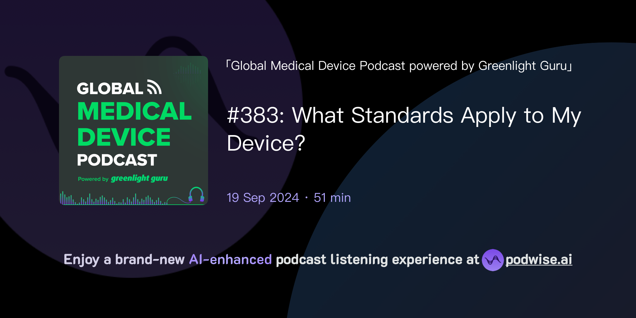 #383: What Standards Apply to My Device? | Global Medical Device ...