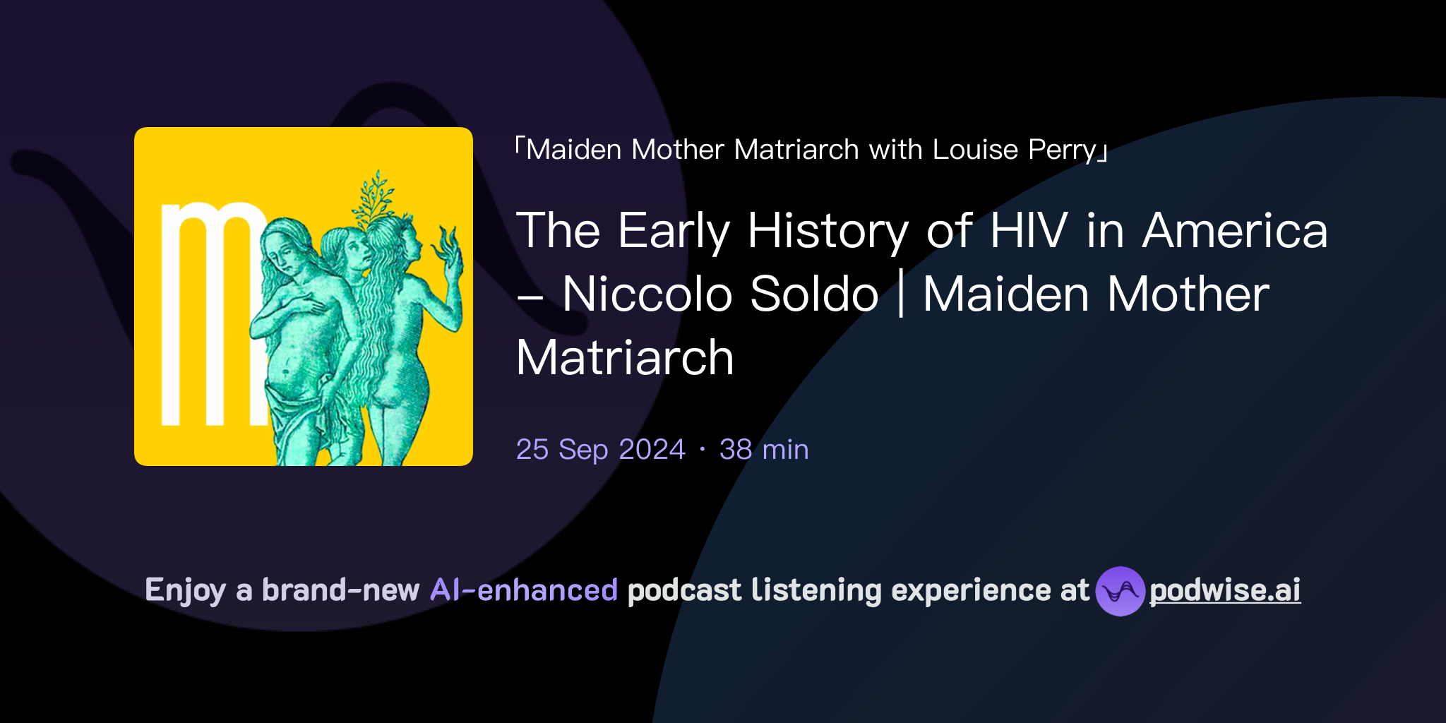 The Early History of HIV in America - Niccolo Soldo | Maiden Mother ...