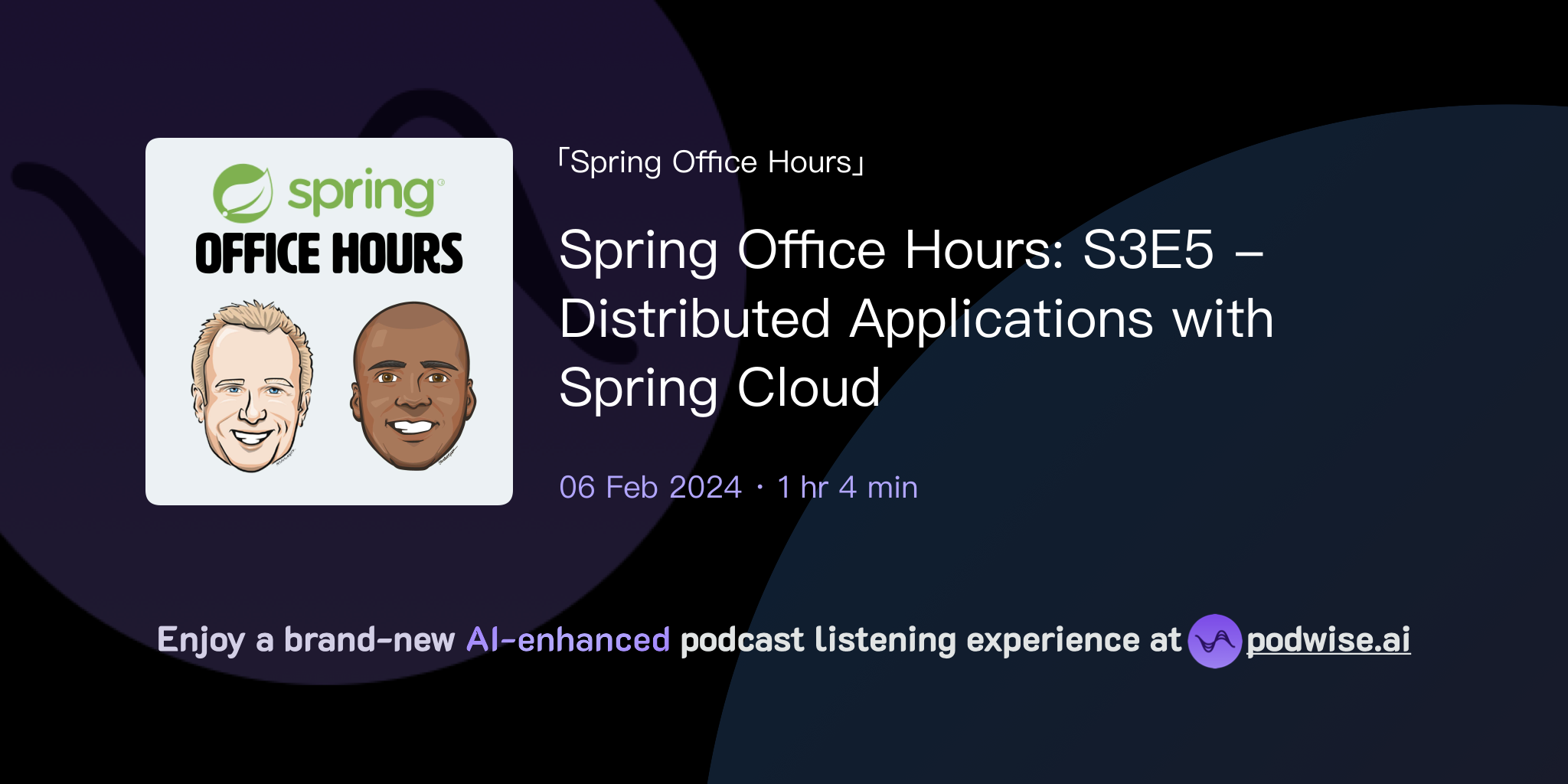 Spring Office Hours: S3E5 - Distributed Applications with Spring Cloud | Spring Office Hours ...