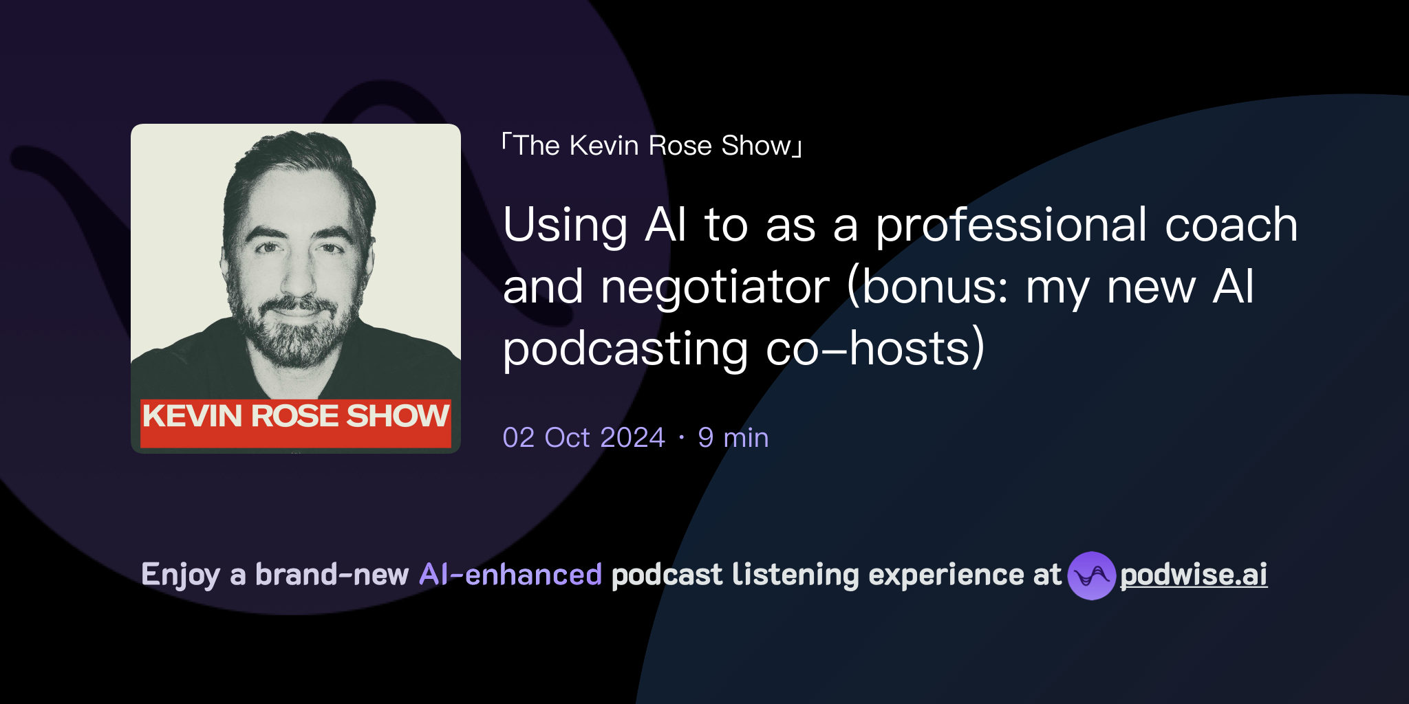Using AI to as a professional coach and negotiator (bonus: my new AI podcasting co-hosts) | The ...