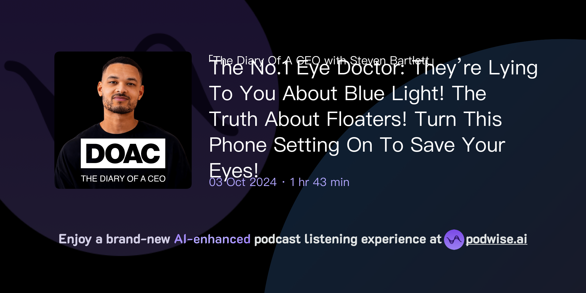 The No.1 Eye Doctor: They’re Lying To You About Blue Light! The Truth ...