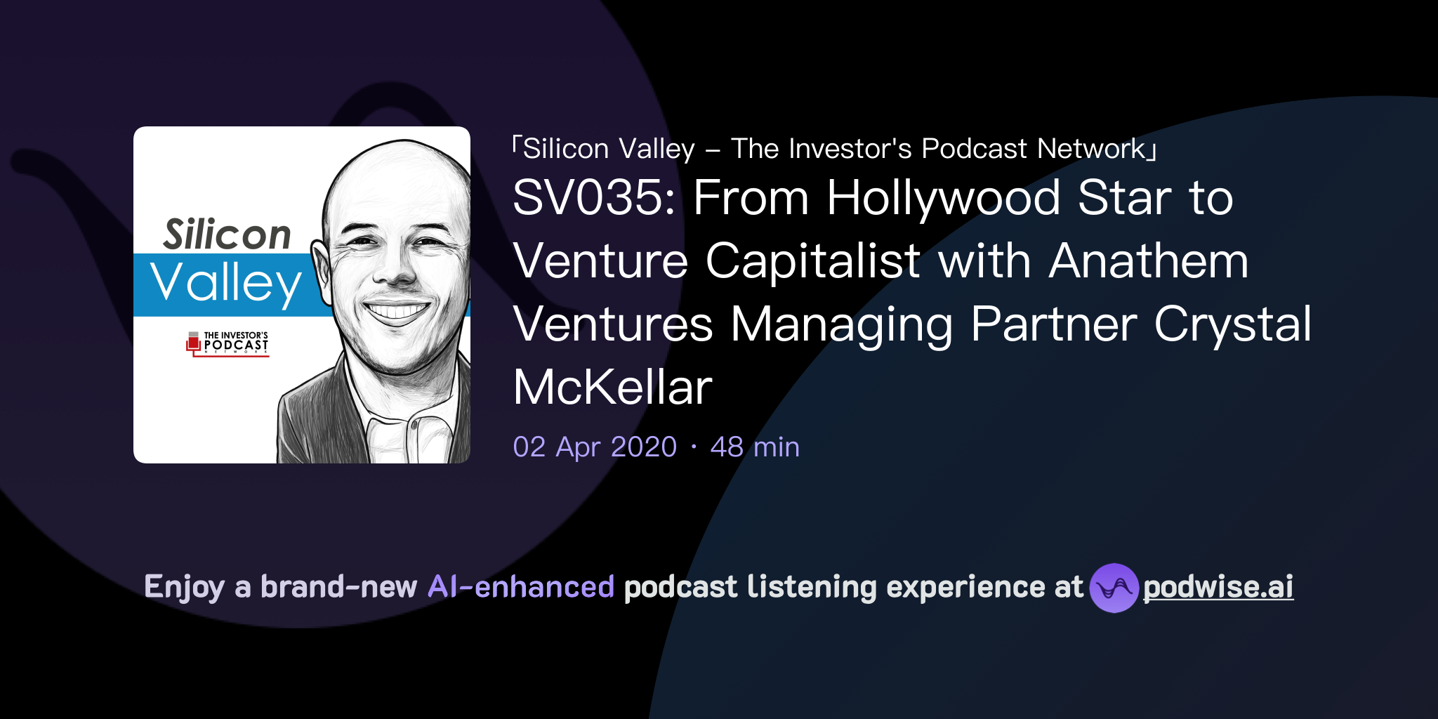 SV035: From Hollywood Star to Venture Capitalist with Anathem Ventures Managing Partner Crystal ...