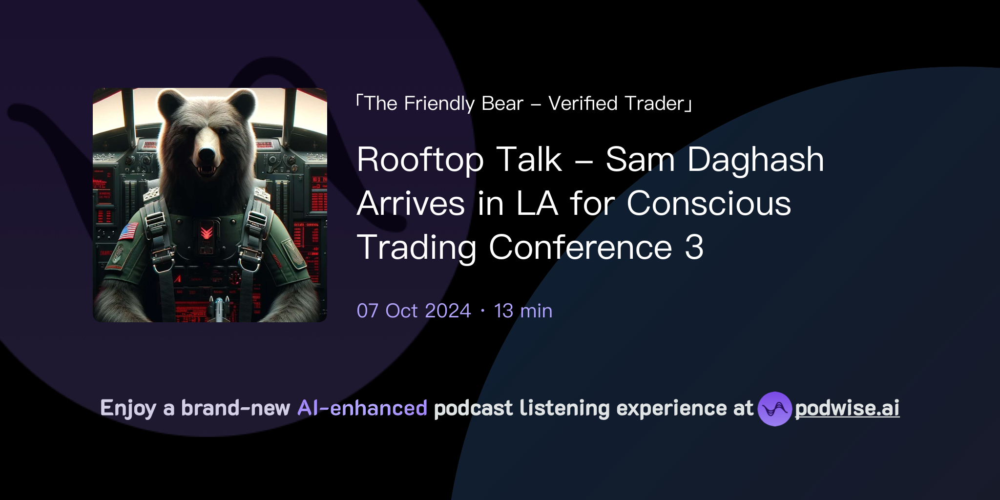 Rooftop Talk - Sam Daghash Arrives in LA for Conscious Trading ...