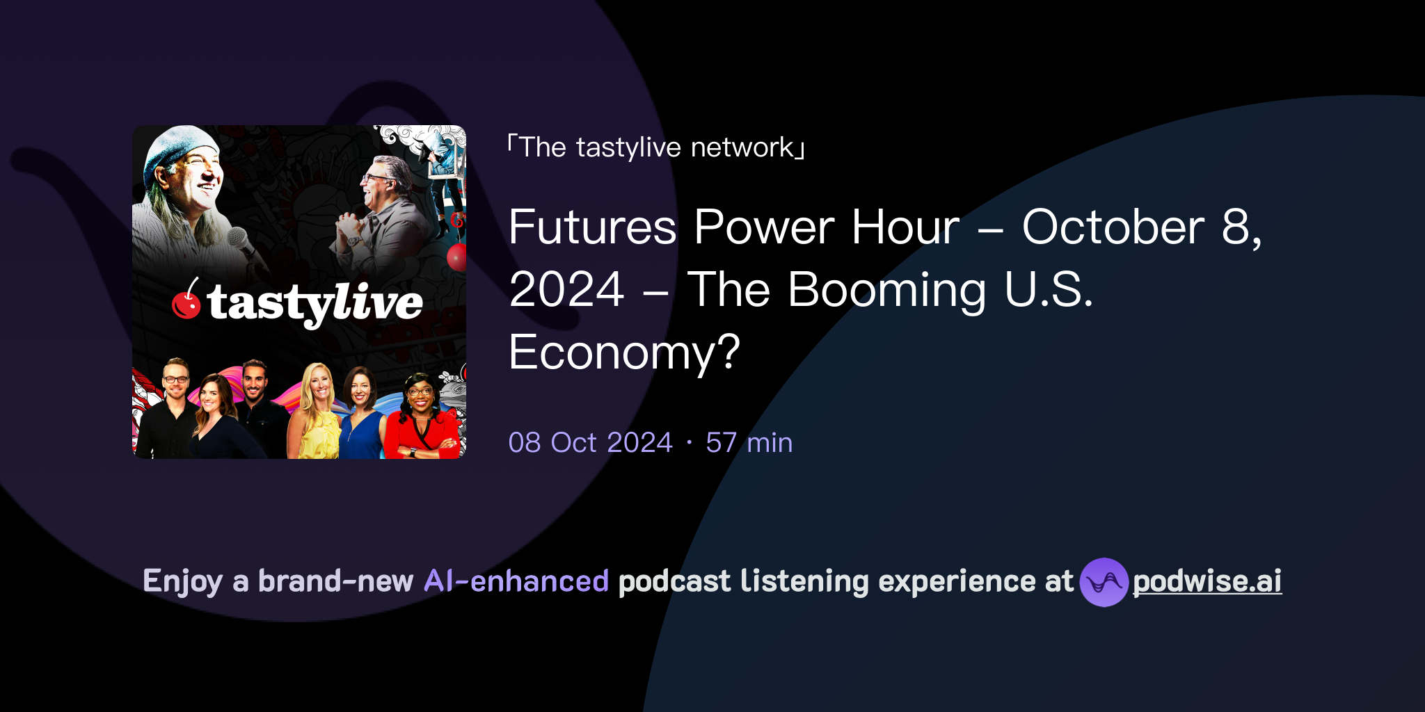 Futures Power Hour - October 8, 2024 - The Booming U.S. Economy? | The ...