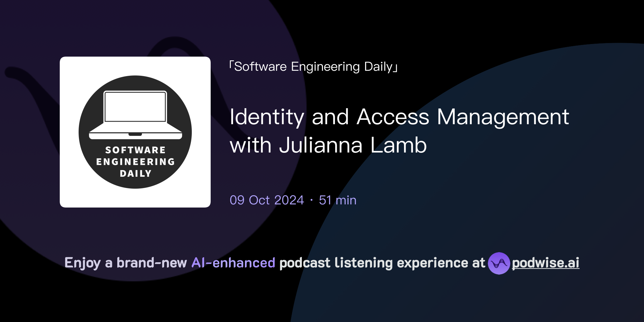Identity and Access Management with Julianna Lamb | Software ...