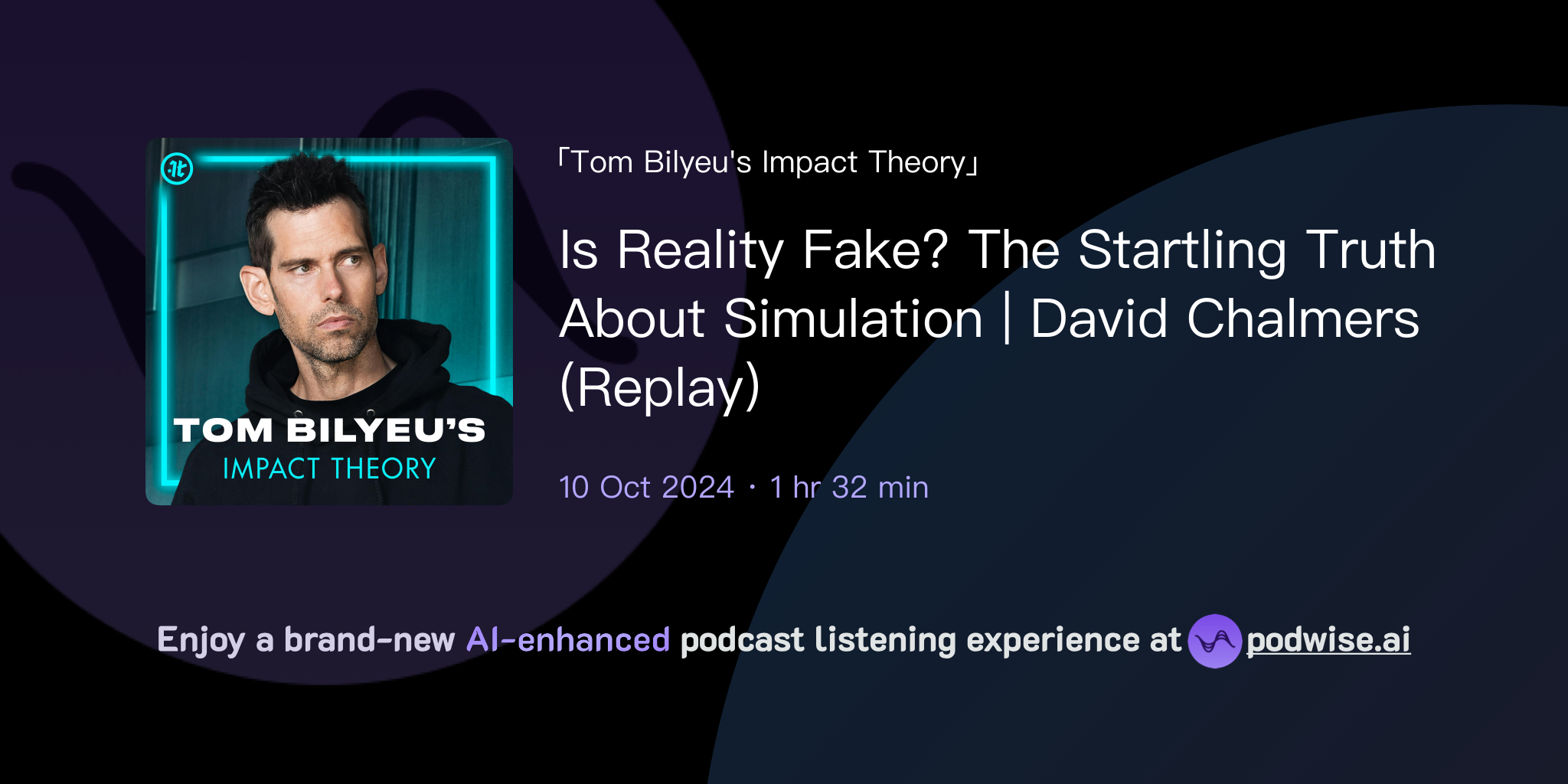 Is Reality Fake? The Startling Truth About Simulation | David Chalmers ...