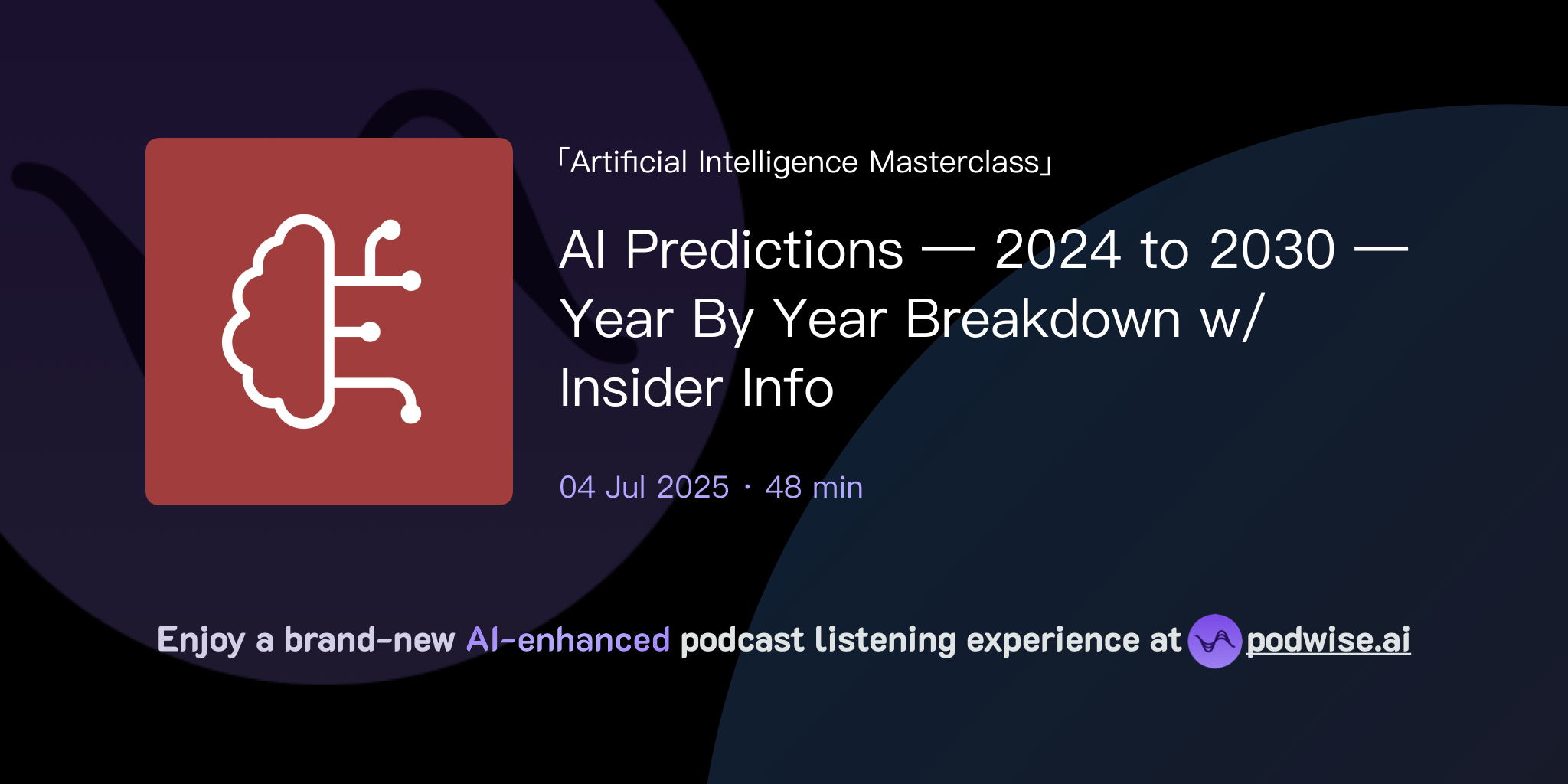AI Predictions ― 2024 to 2030 ― Year By Year Breakdown w/ Insider Info ...