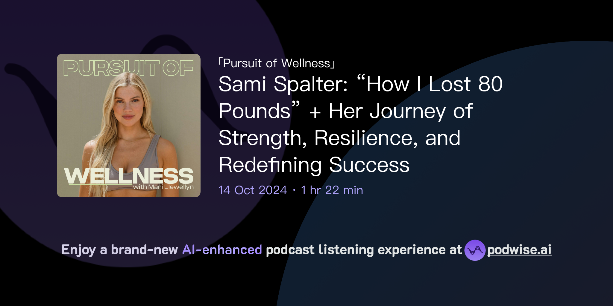 Sami Spalter: “How I Lost 80 Pounds” + Her Journey of Strength, Resilience, and Redefining ...