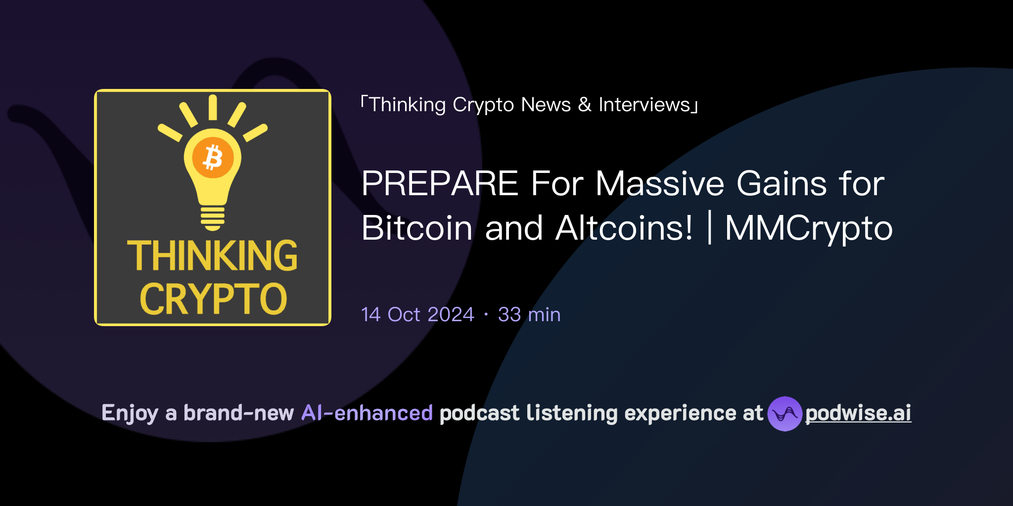 PREPARE For Massive Gains for Bitcoin and Altcoins! | MMCrypto ...