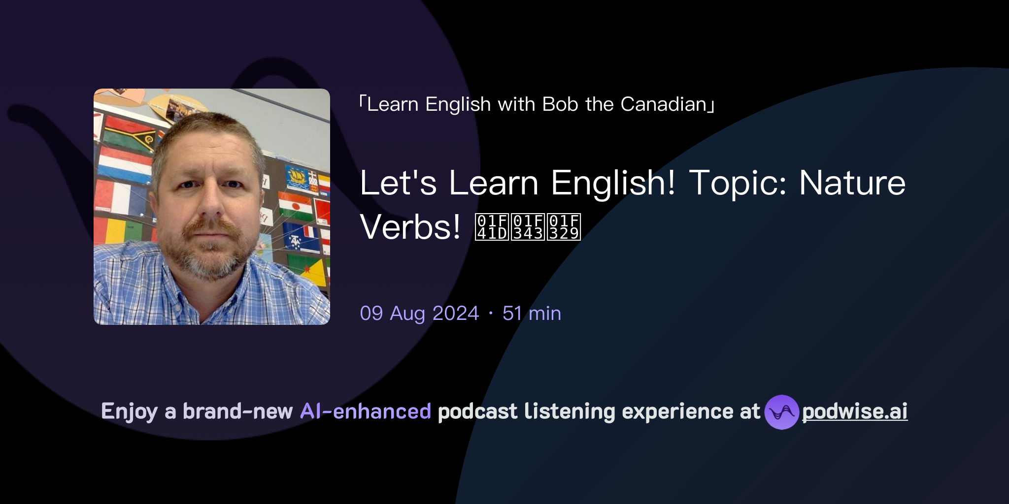 Let's Learn English! Topic: Nature Verbs! 🐝🍃🌩️ | Learn English with Bob ...