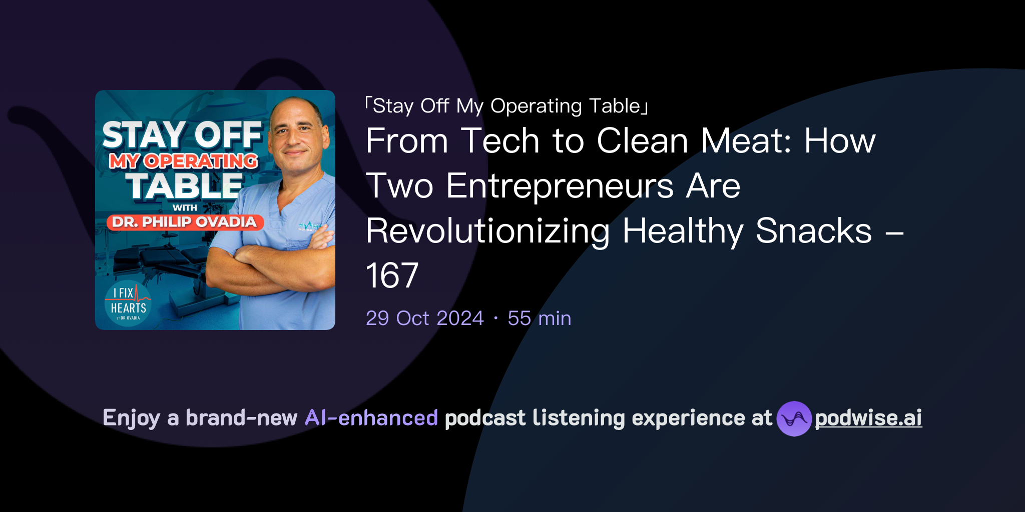 From Tech to Clean Meat: How Two Entrepreneurs Are Revolutionizing Healthy Snacks - 167 | Stay ...