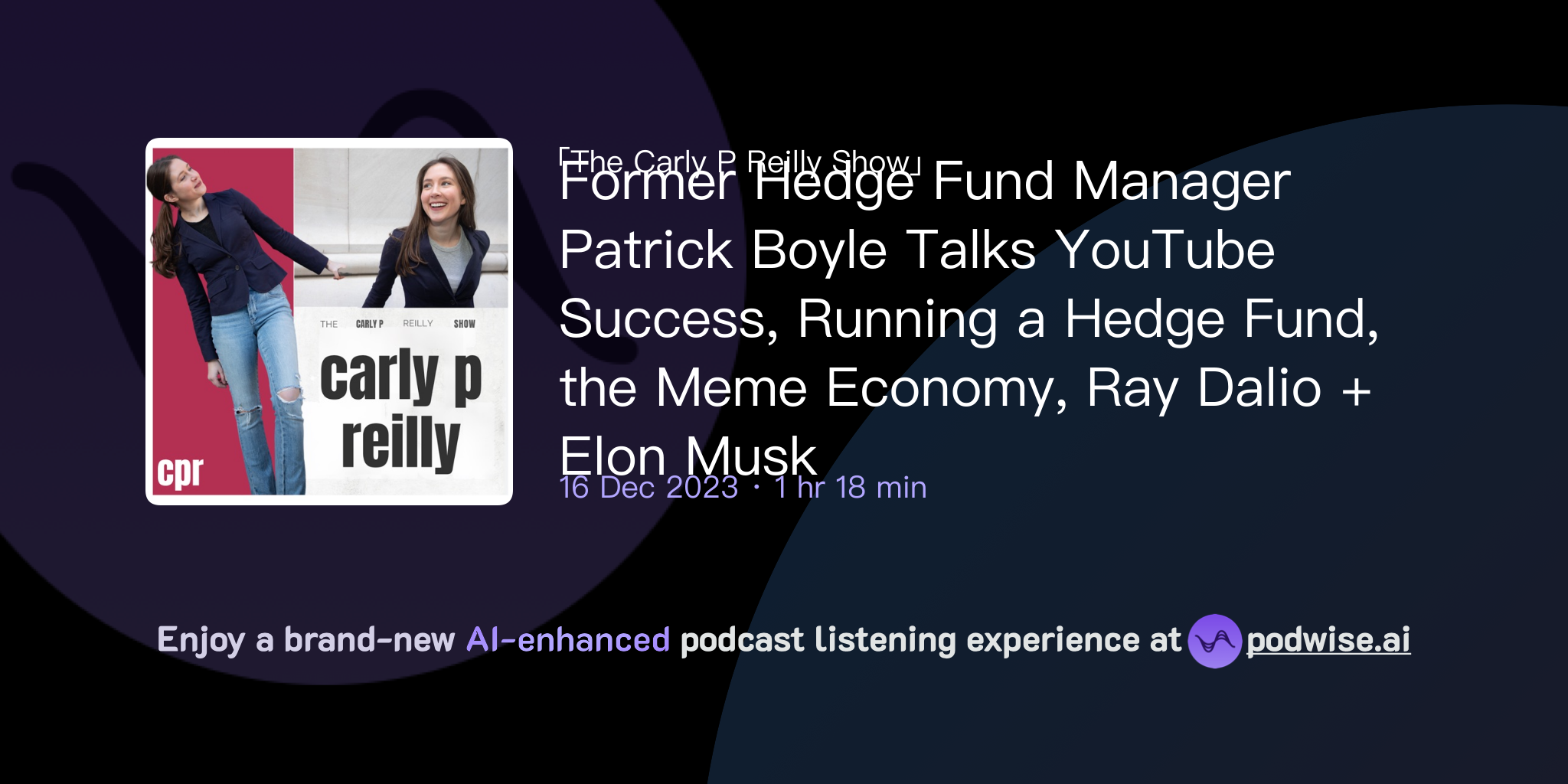 Former Hedge Fund Manager Patrick Boyle Talks YouTube Success, Running ...